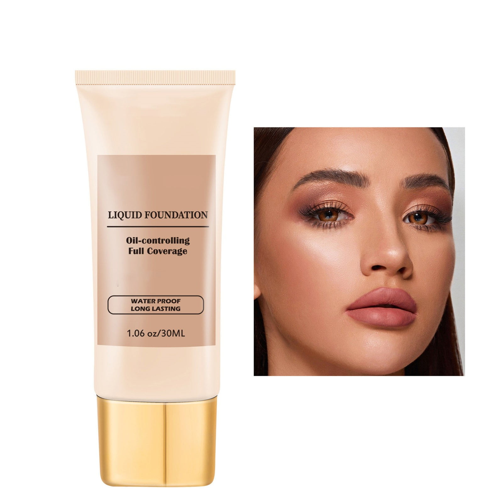 Full Coverage Concealer Liquid Foundation Can Keep Makeup On For A Long ...