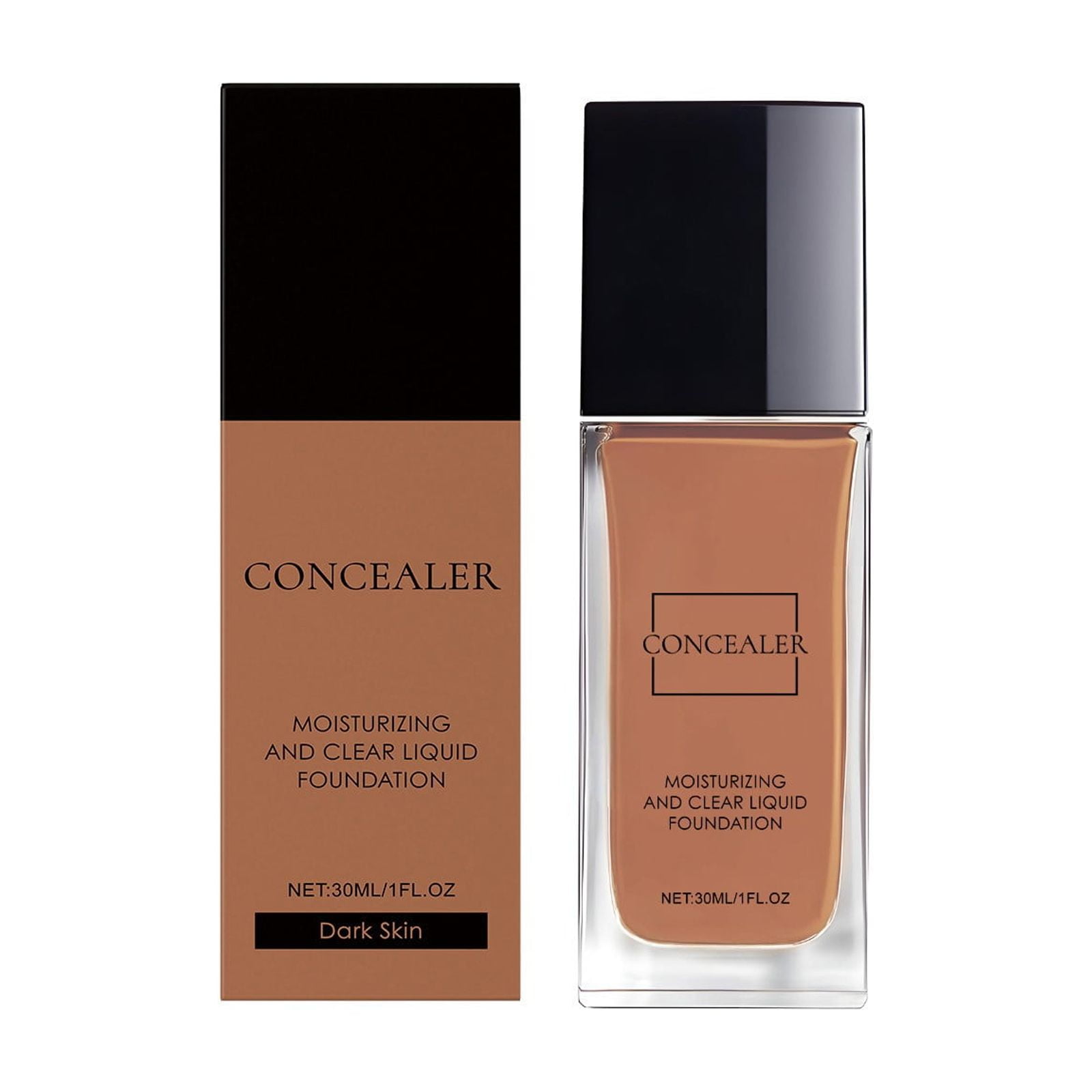Full Coverage Concealer,Skin Tint Foundation,Light and Naturally ...
