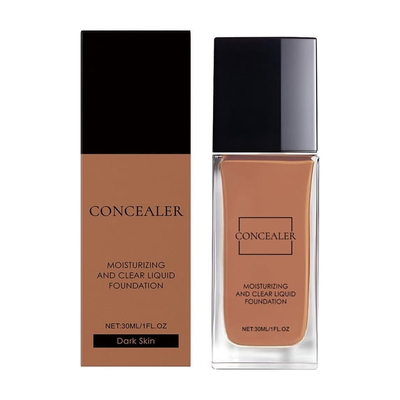 Full Coverage Concealer,Skin Tint Foundation,Light and Naturally ...