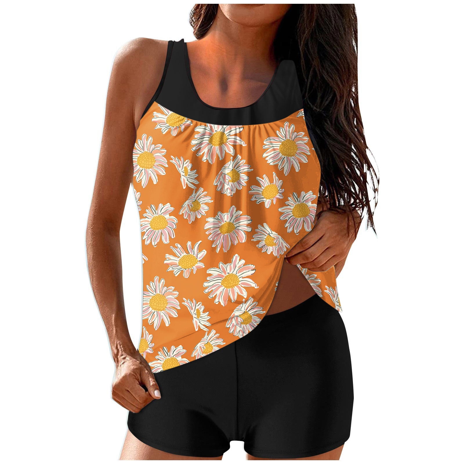 Full Coverage Swimsuit Bottoms One Piece Cut out Swimsuit Summer ...