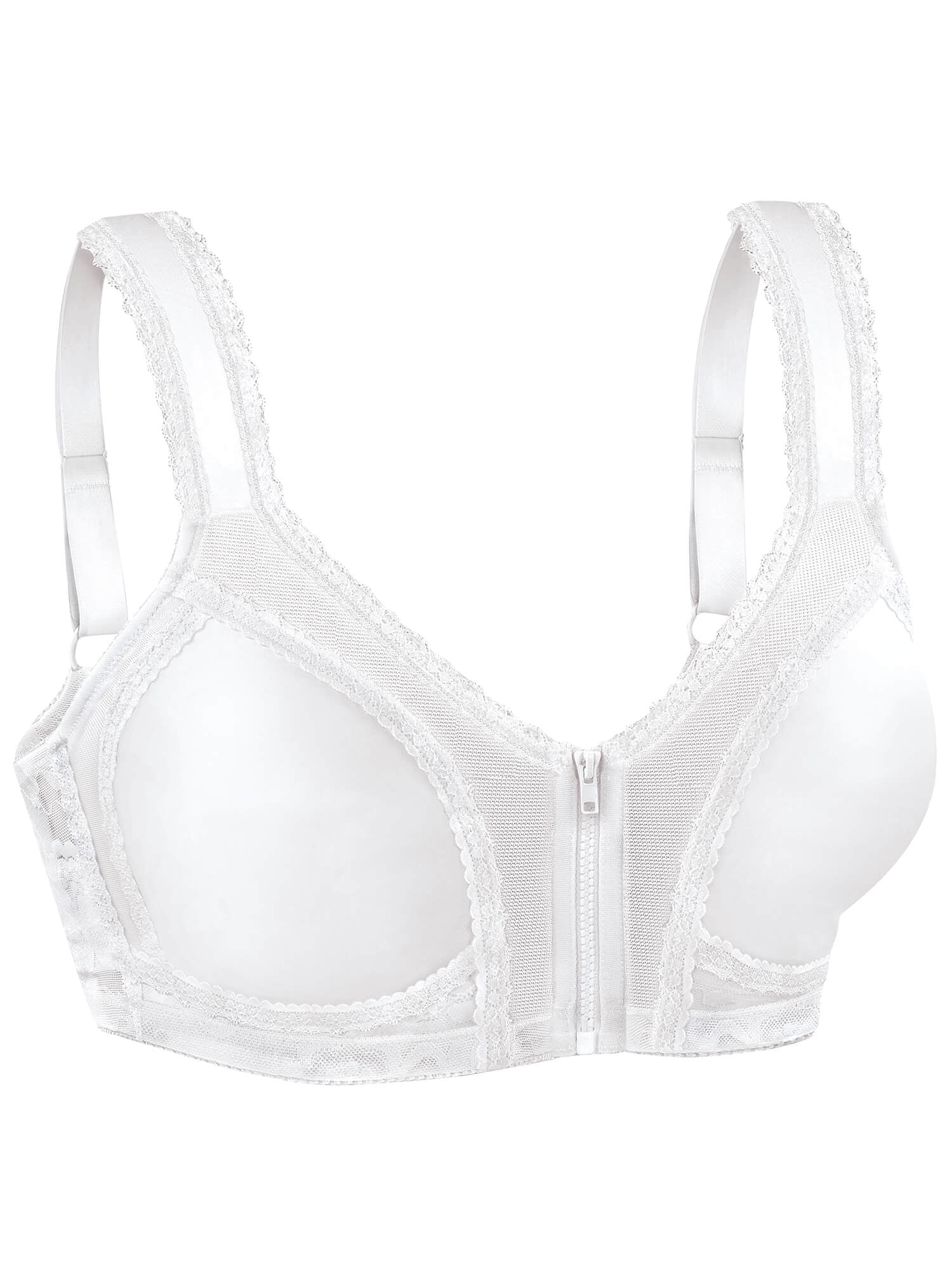Full Coverage Ultimate Bra, White, XL - Walmart.com