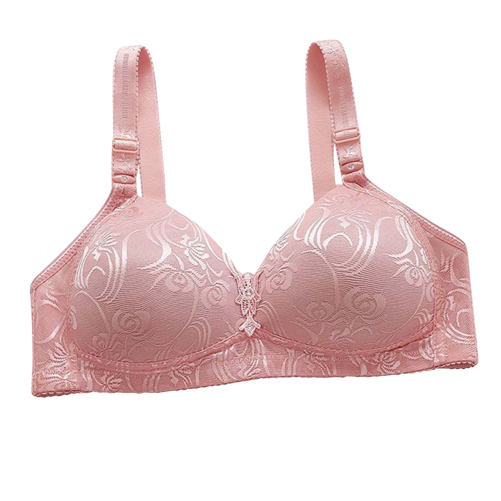Full-Coverage Underwire Bra Women Back-Smoothing Bra Feature V-Neck ...