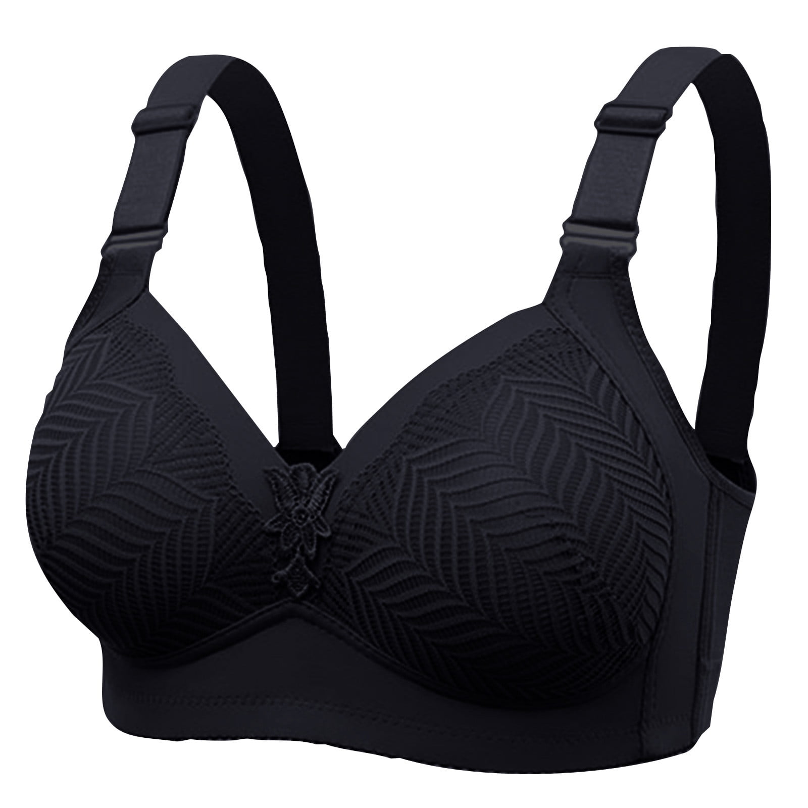 Full-Coverage Underwire Bra Women Lightly Lined Bra Feature V-Neck T ...