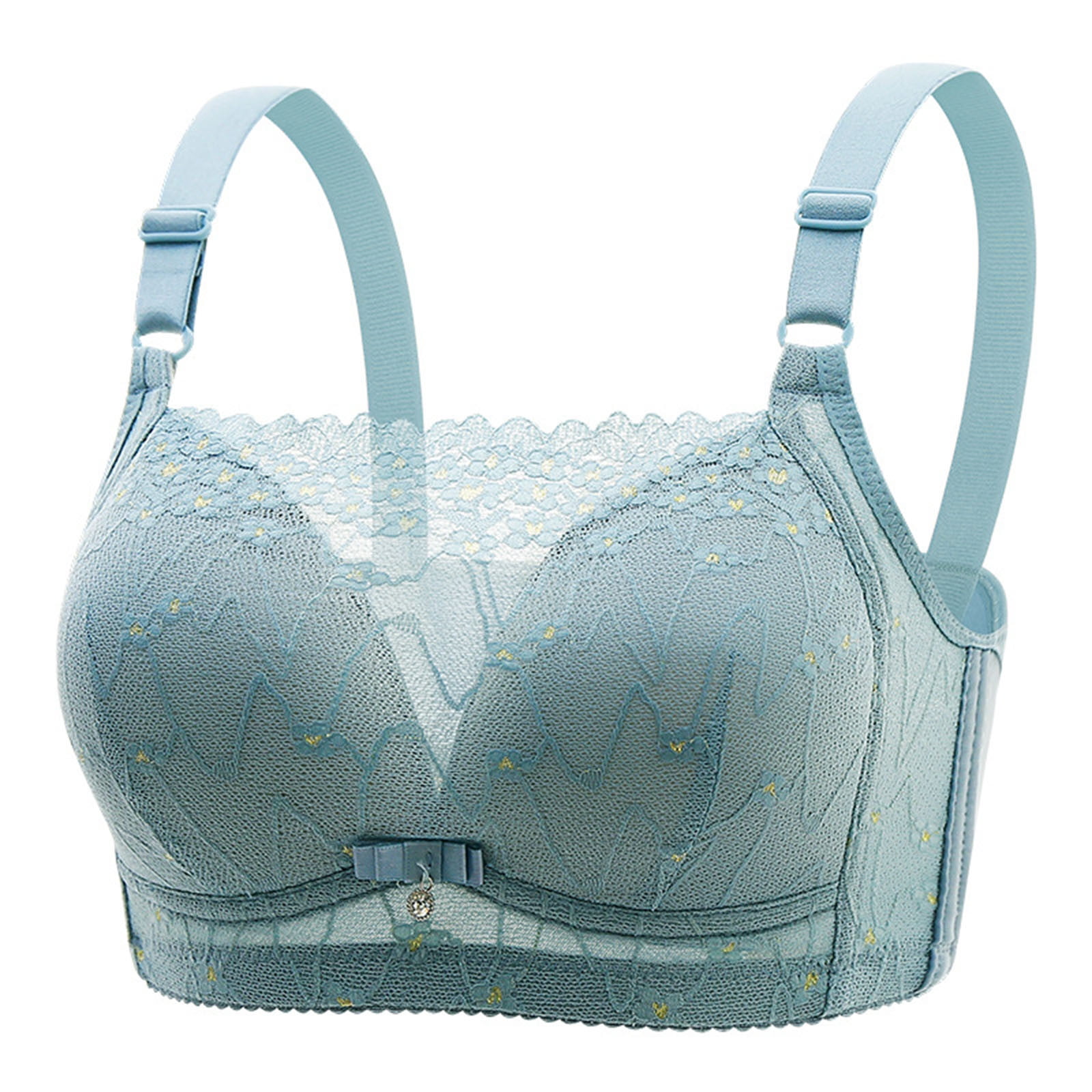 Full Coverage Wireless Bra for Women Plus Size Support Bras No ...