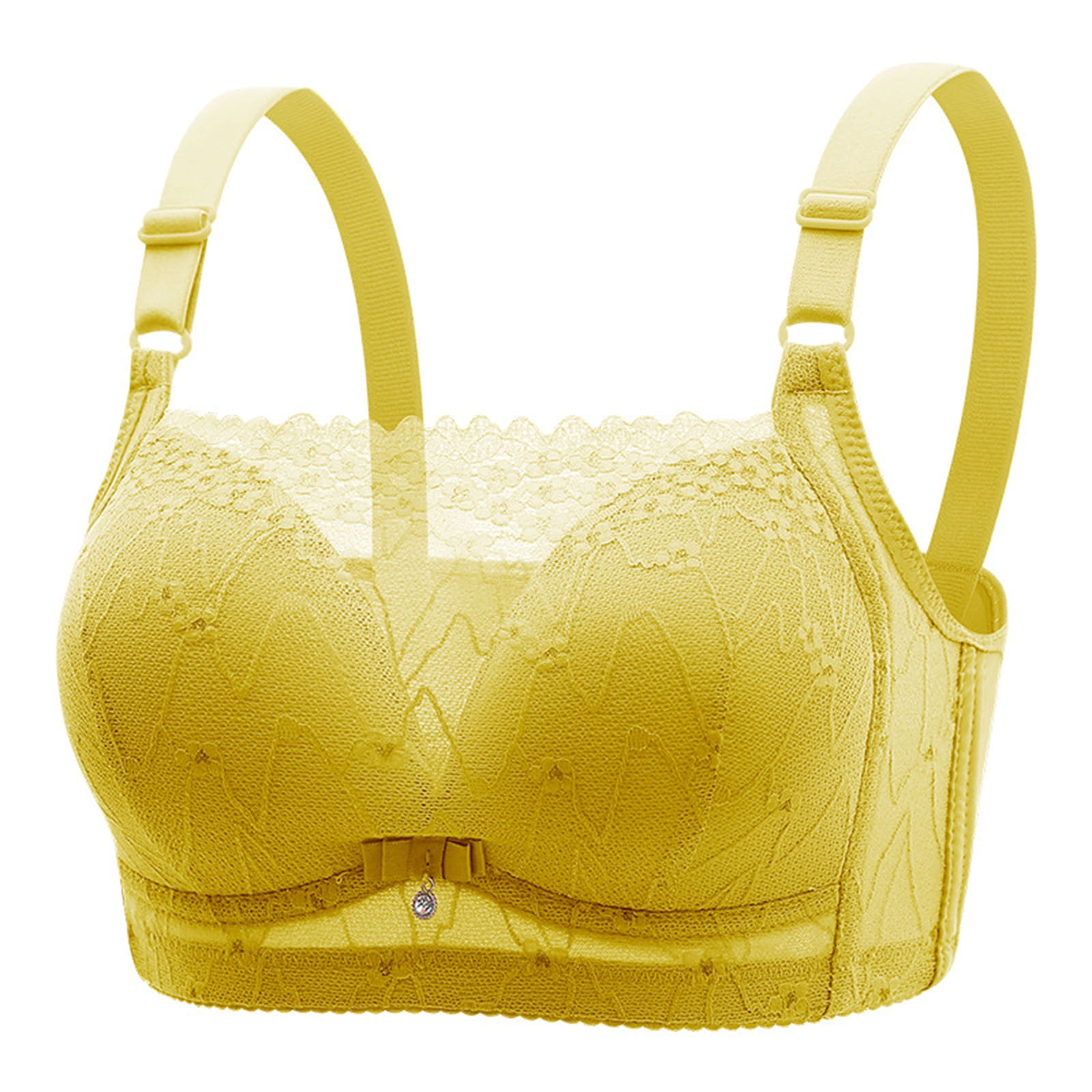 Full Coverage Wireless Bra for Women Plus Size Support Bras No ...