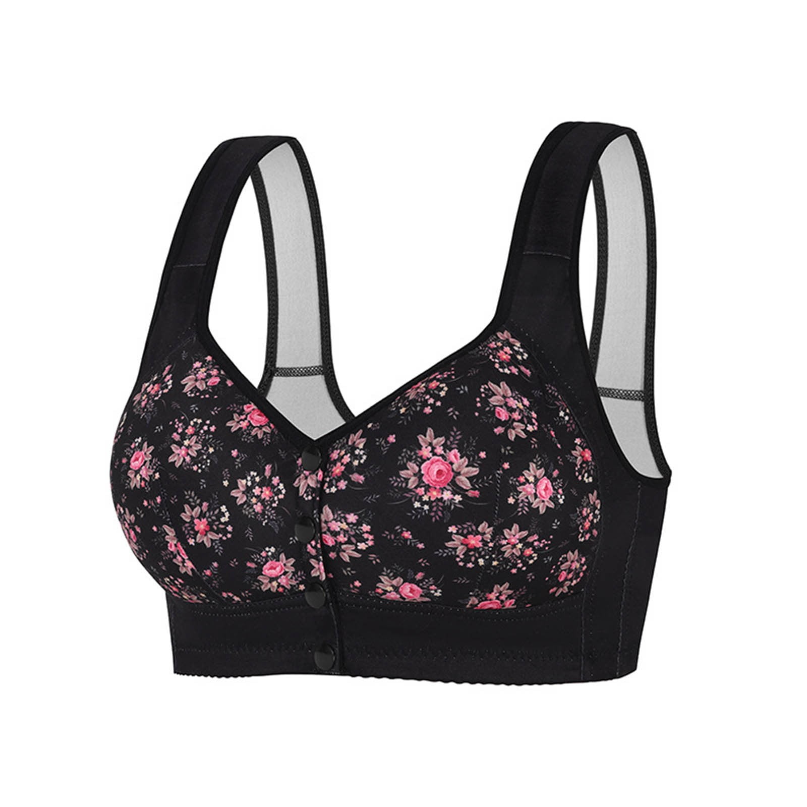 Full Coverage Wireless T-Shirt Bra Superior Support Comfort Seamless ...