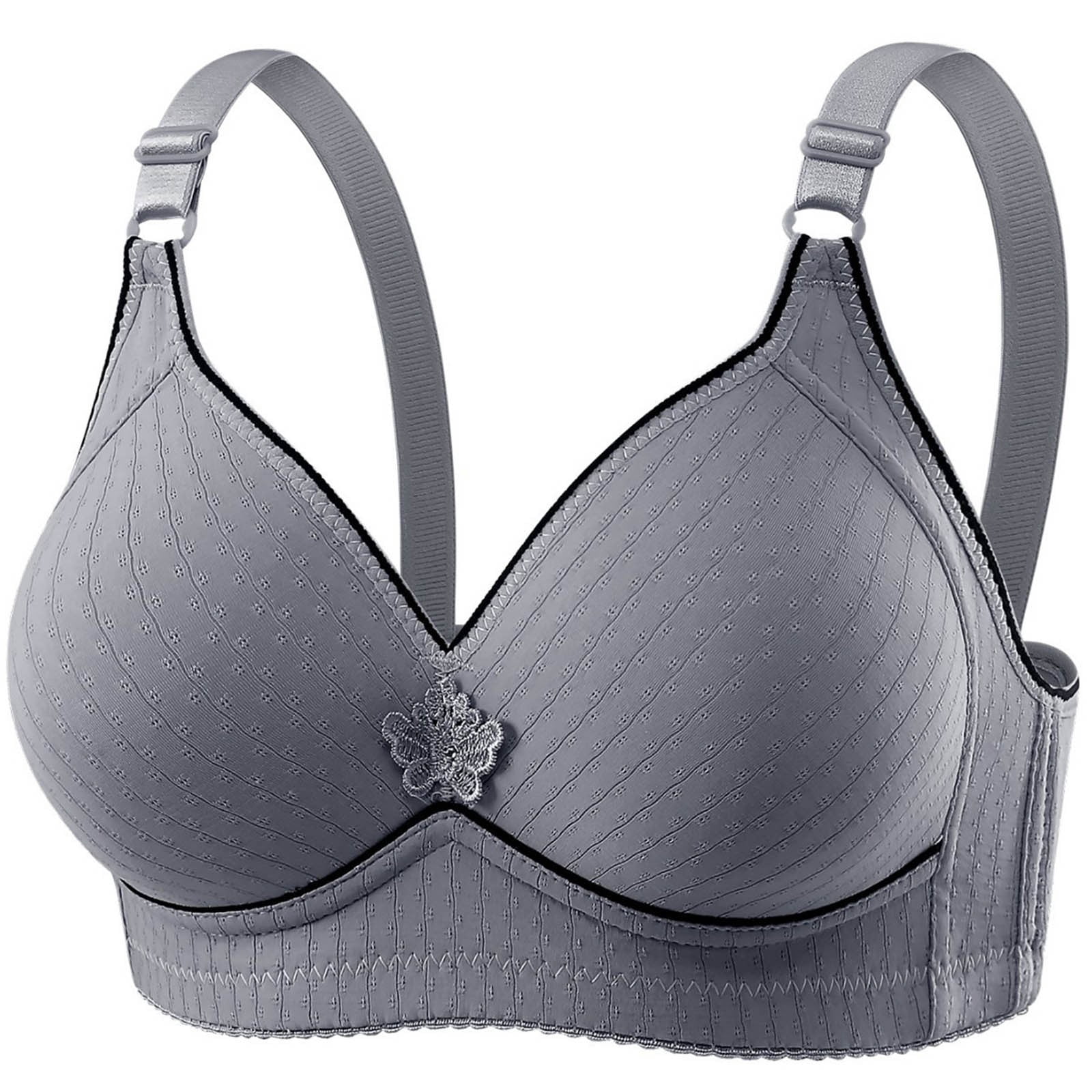 Full Coverage Wireless T Shirt Bra Superior Support Comfort Seamless ...