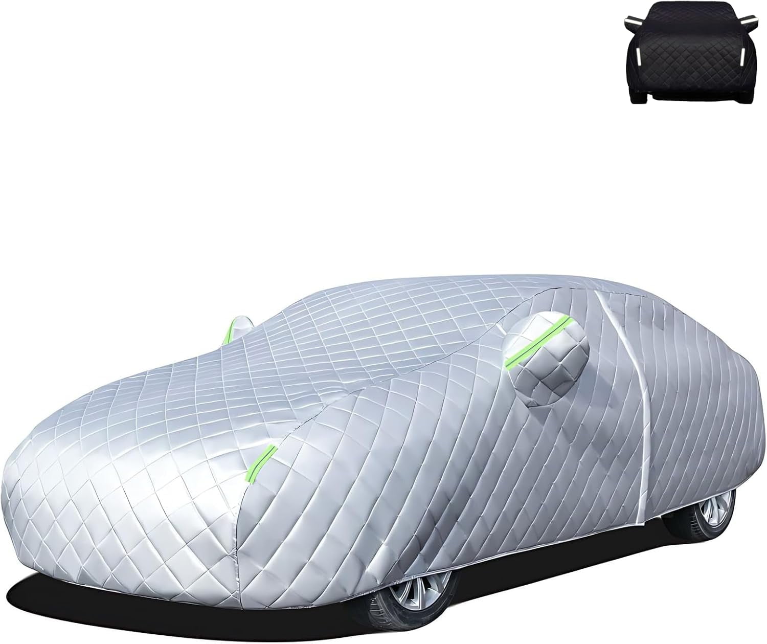 Full Coverage car Hail Protection car Cover ，5-Layer Thickened Anti ...