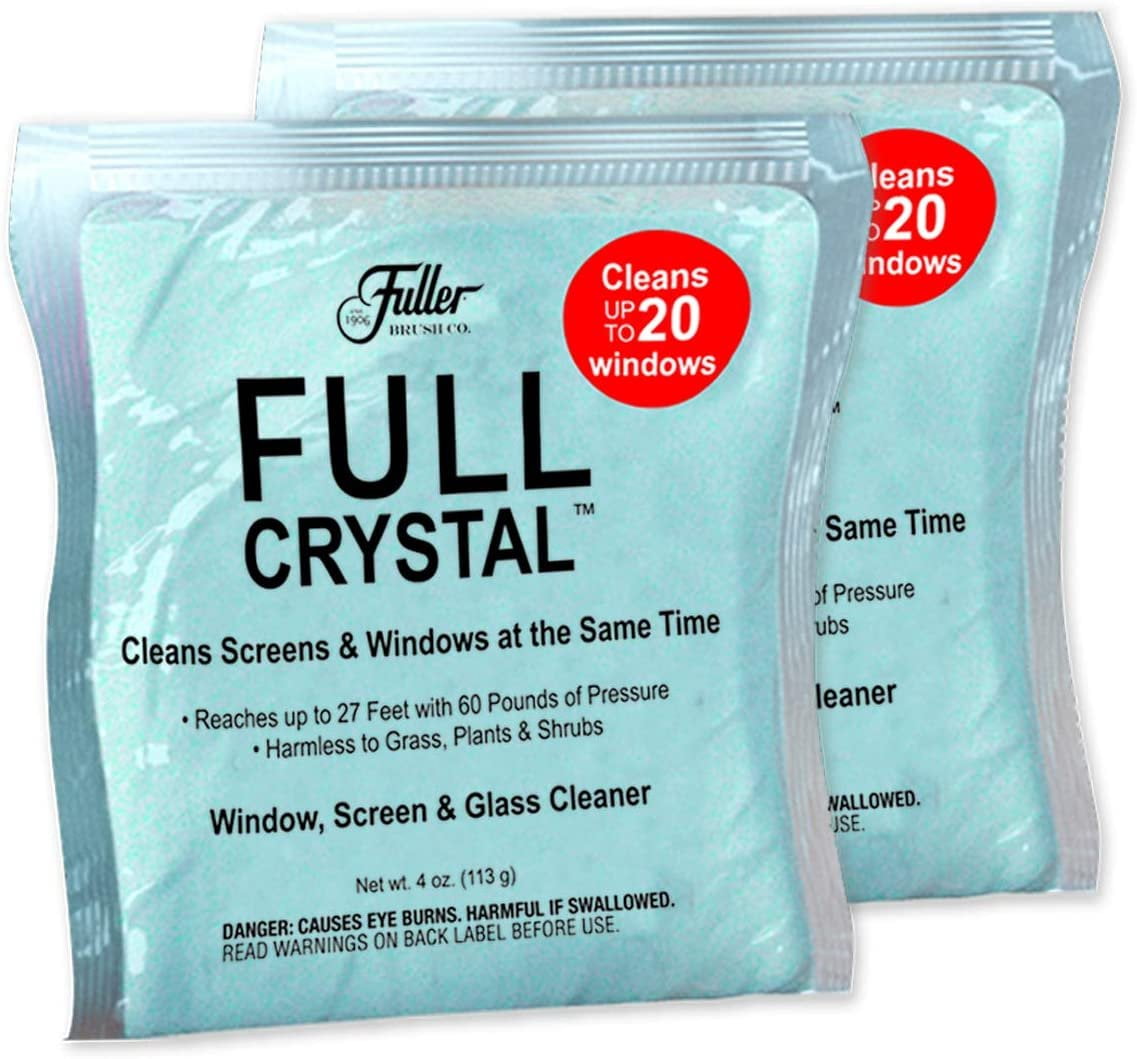 Full Crystal Refill Packets, Window and Outdoor Surface Cleaner by ...