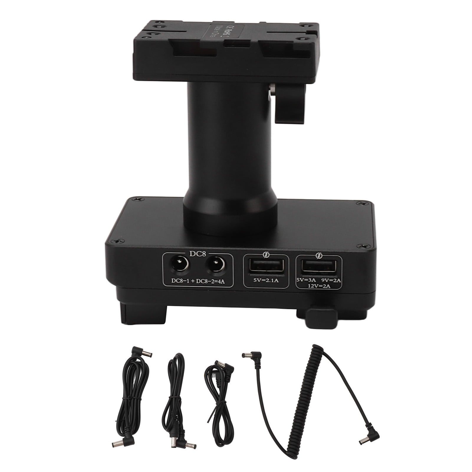 Full Decoding V Mount Battery to BP U Series Dummy Battery Conversion Adapter Plate Replacing ...