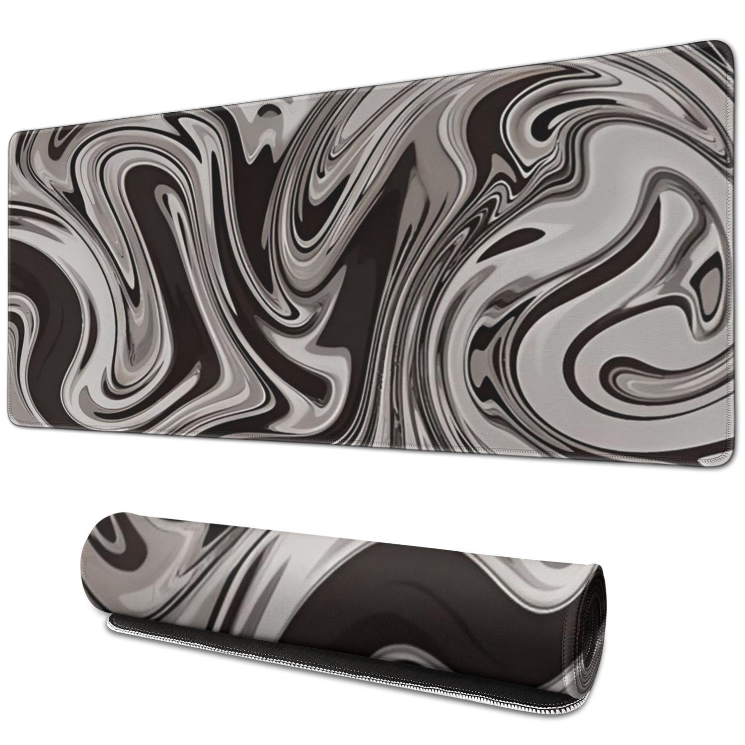 Full Desk Gaming Mouse Pad in Fluid Pattern - Essential for Gaming ...