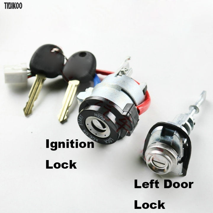Full Door 2 Keys-Car Lock Cylinder for Kia Forte, For Front Left Door ...