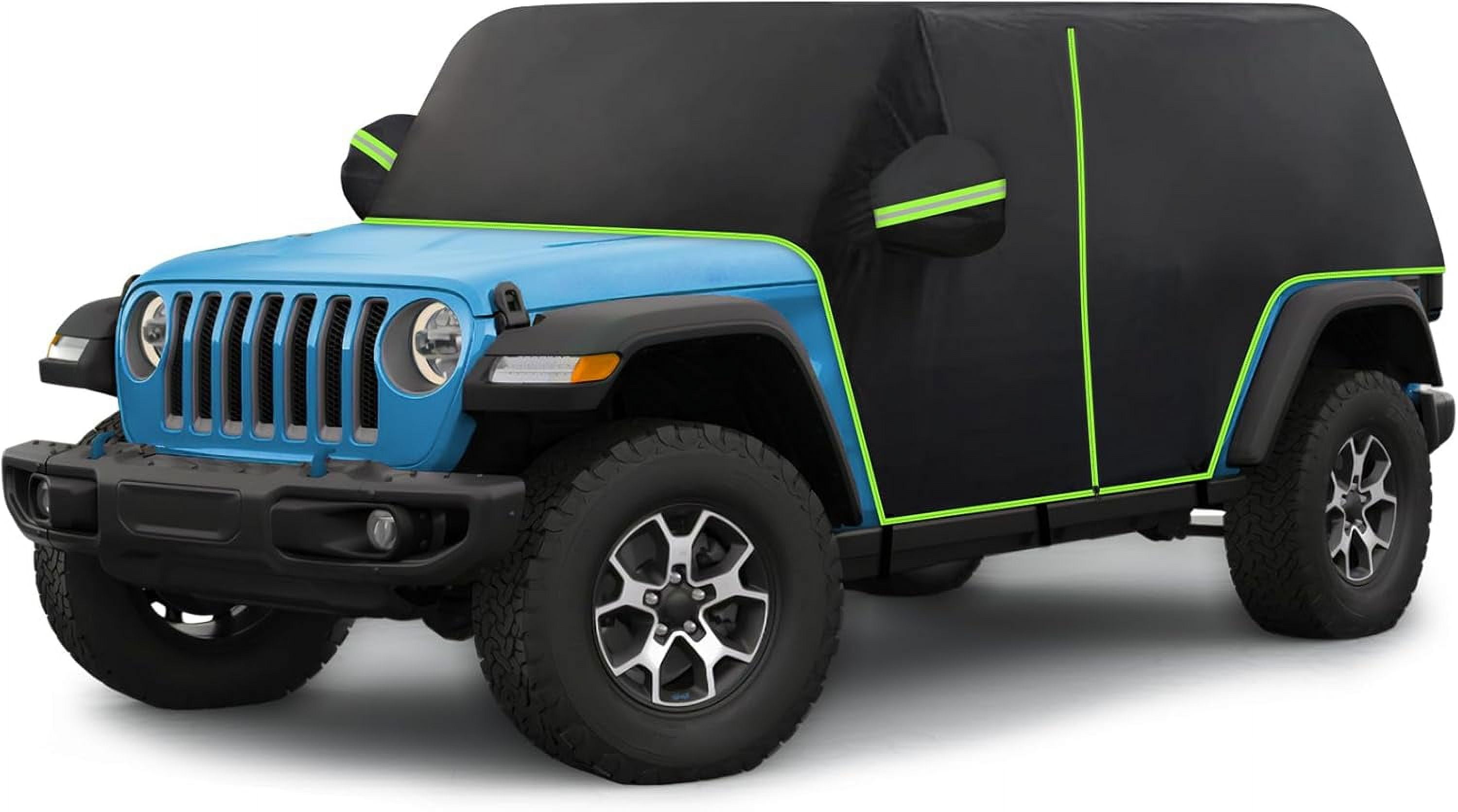 Full Door Cab Cover for Jeep Wrangler JK JL 4 Door Jeep Rain Cover, for ...