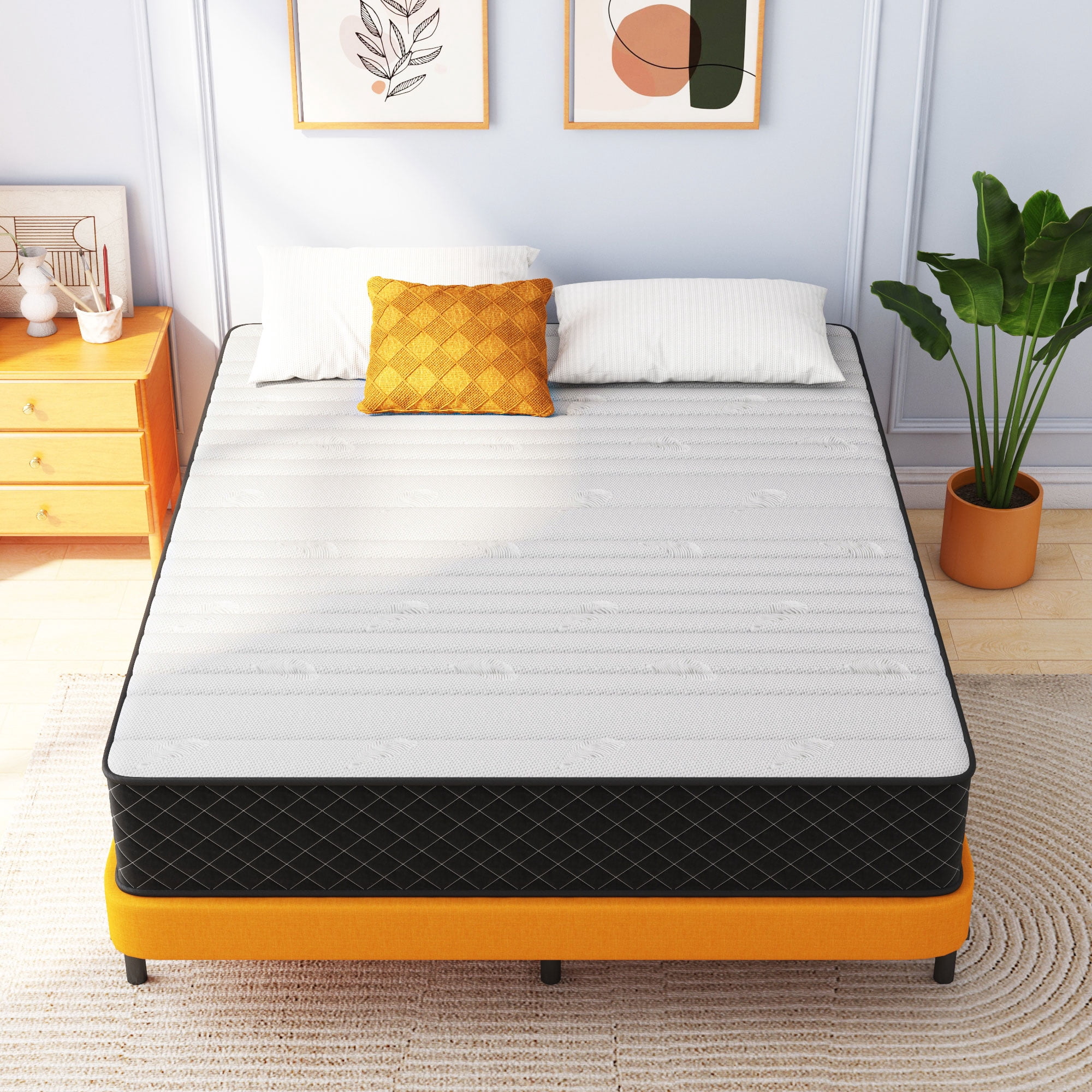 SVS SleepJoy 12" Full Mattresses Adult Pillow Top Medium with ...