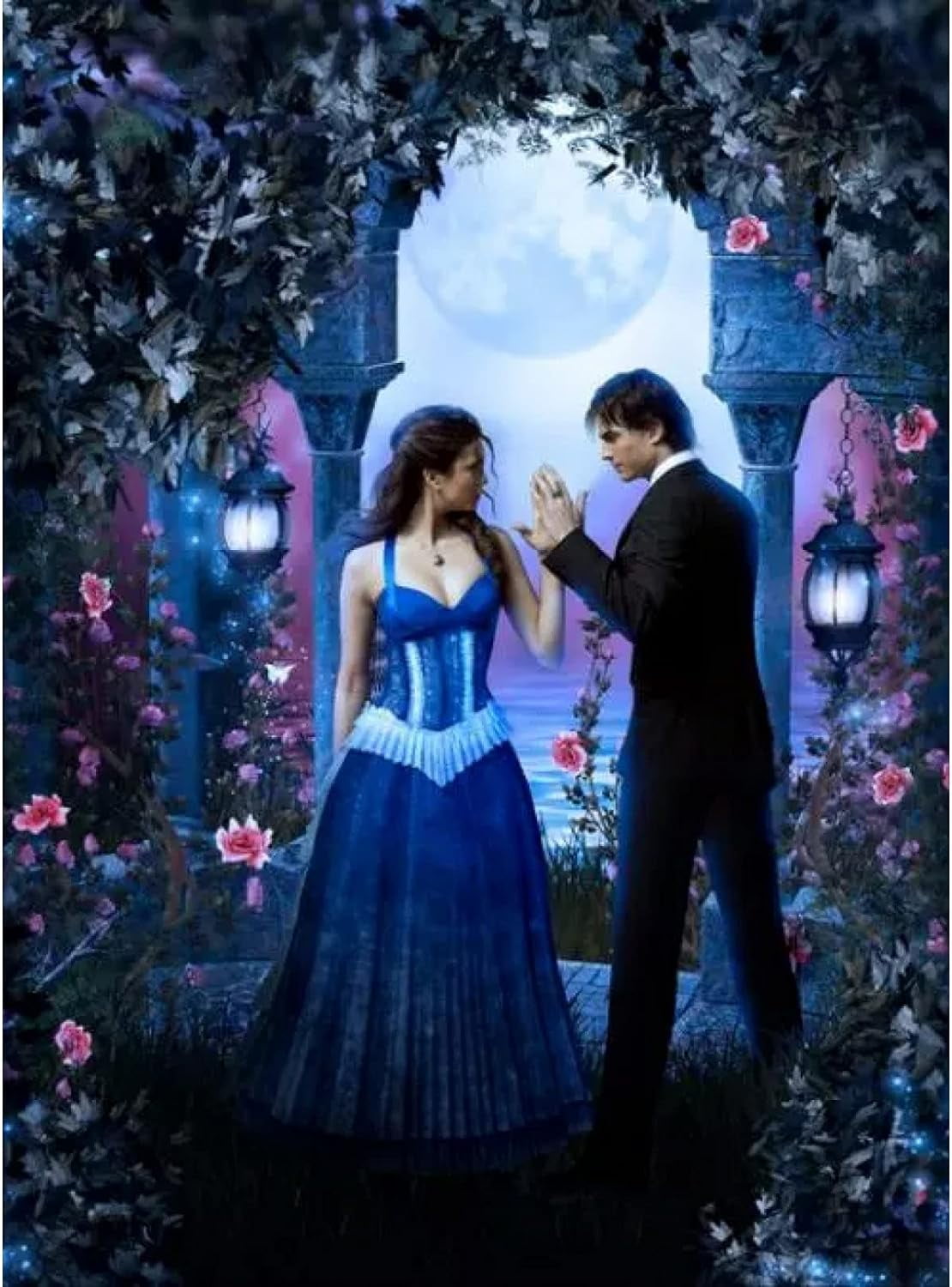 Full Drill Square 5D Diamond Painting The Vampire Diaries Diamond ...