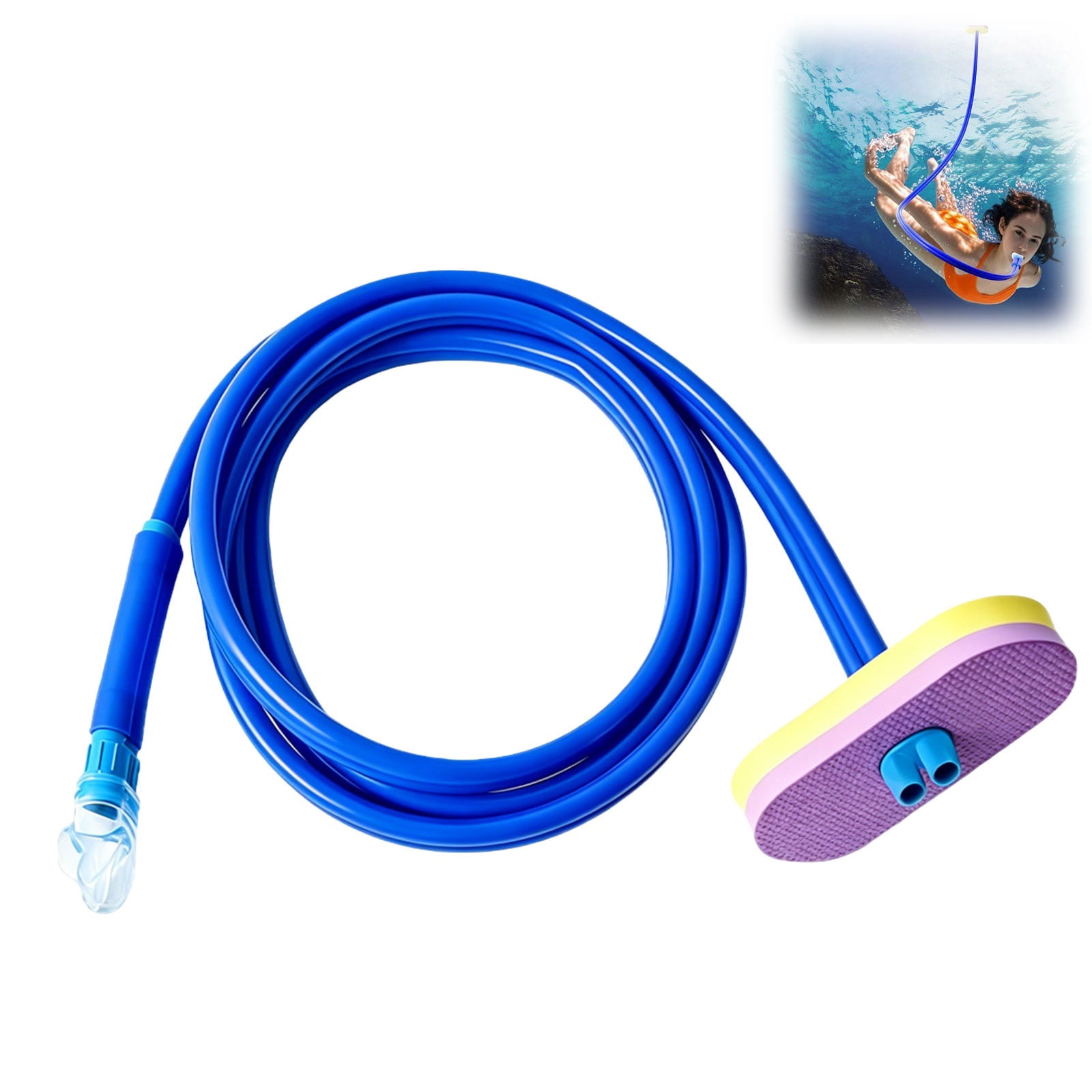 Full Dry Respirator, Adult Snorkeling Breathing Tube for Men and Women ...