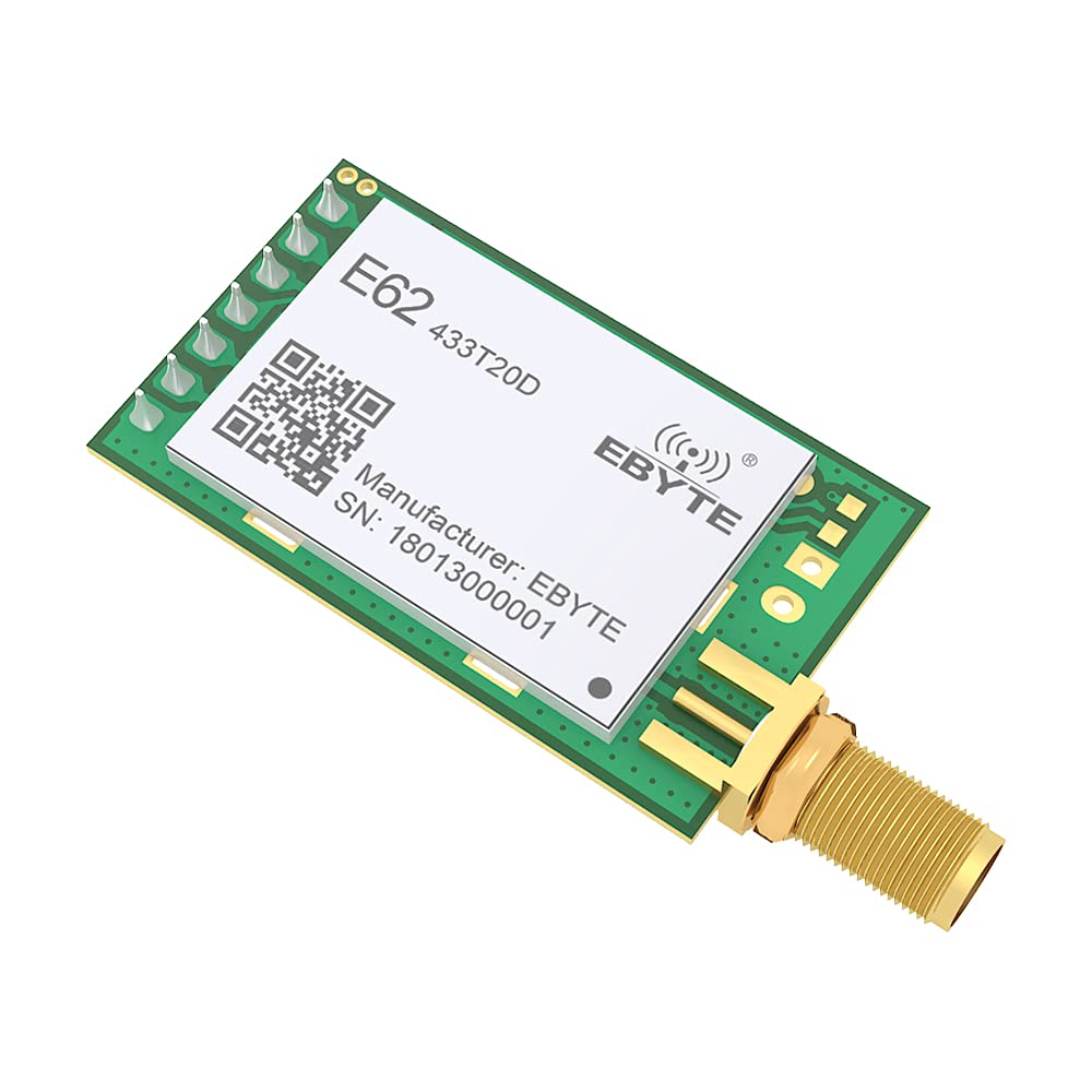 Full Duplex 433MHz TCXO rf Module E62-433T20D Long Range Wireless ...