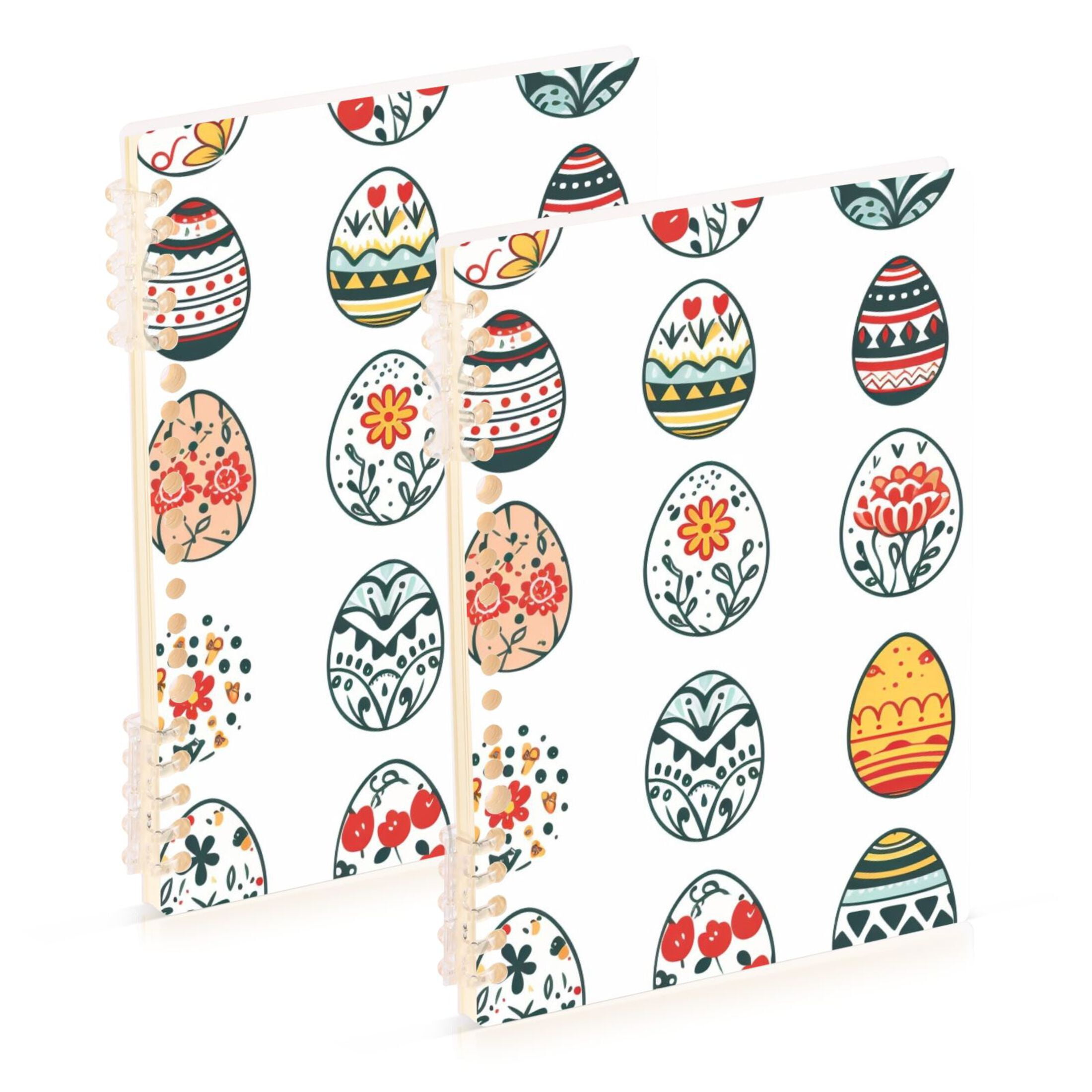 Full Easter Eggs Ring Binder Notebook Journey Note Diary College Ruled ...