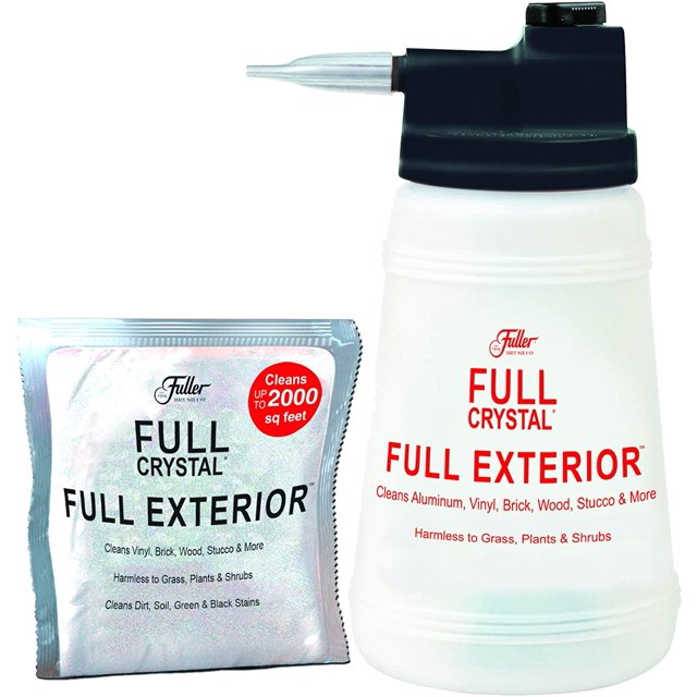 Full Exterior Outdoor Cleaner, Non-Toxic, Includes Bottle and 4.oz ...