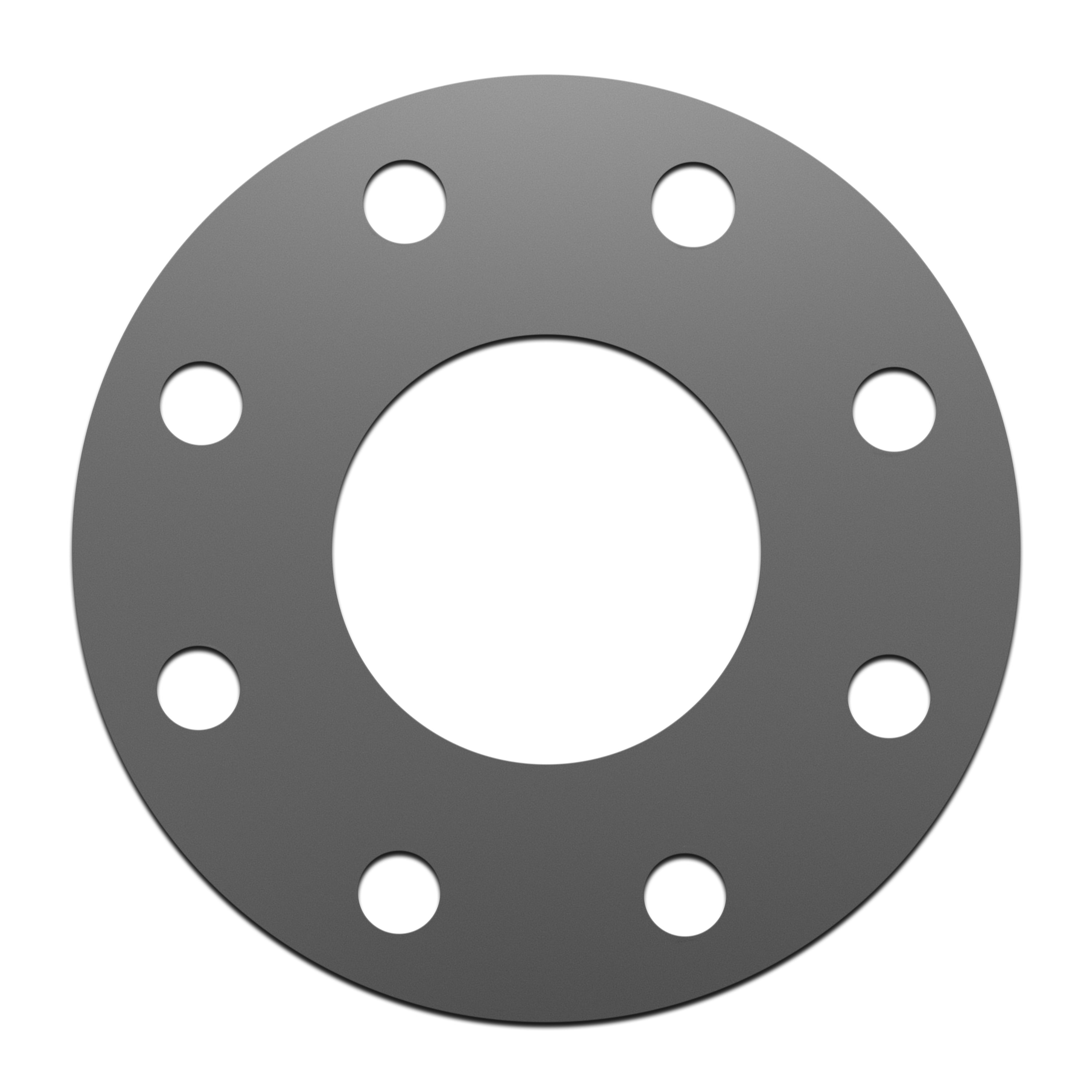 Full Face Compressible Graphite Flange Gasket for 6" Pipe - 1/8" Thick ...