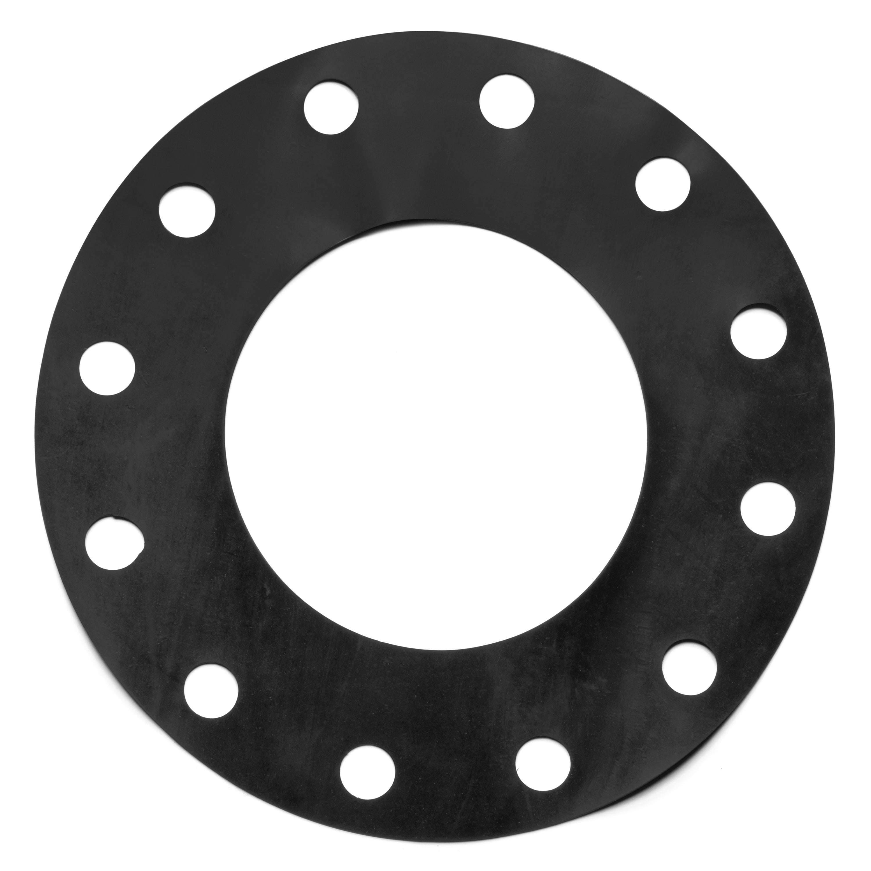 Full Face Fabric Reinforced Neoprene Rubber Flange Gasket for 6" Pipe ...