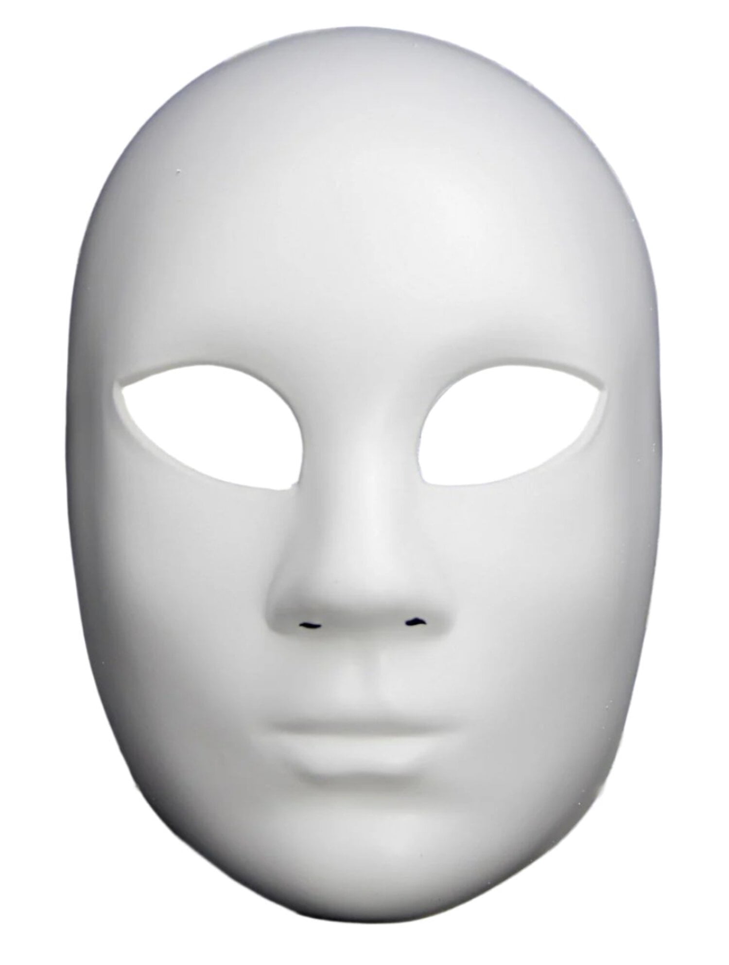 Full Face White Mask