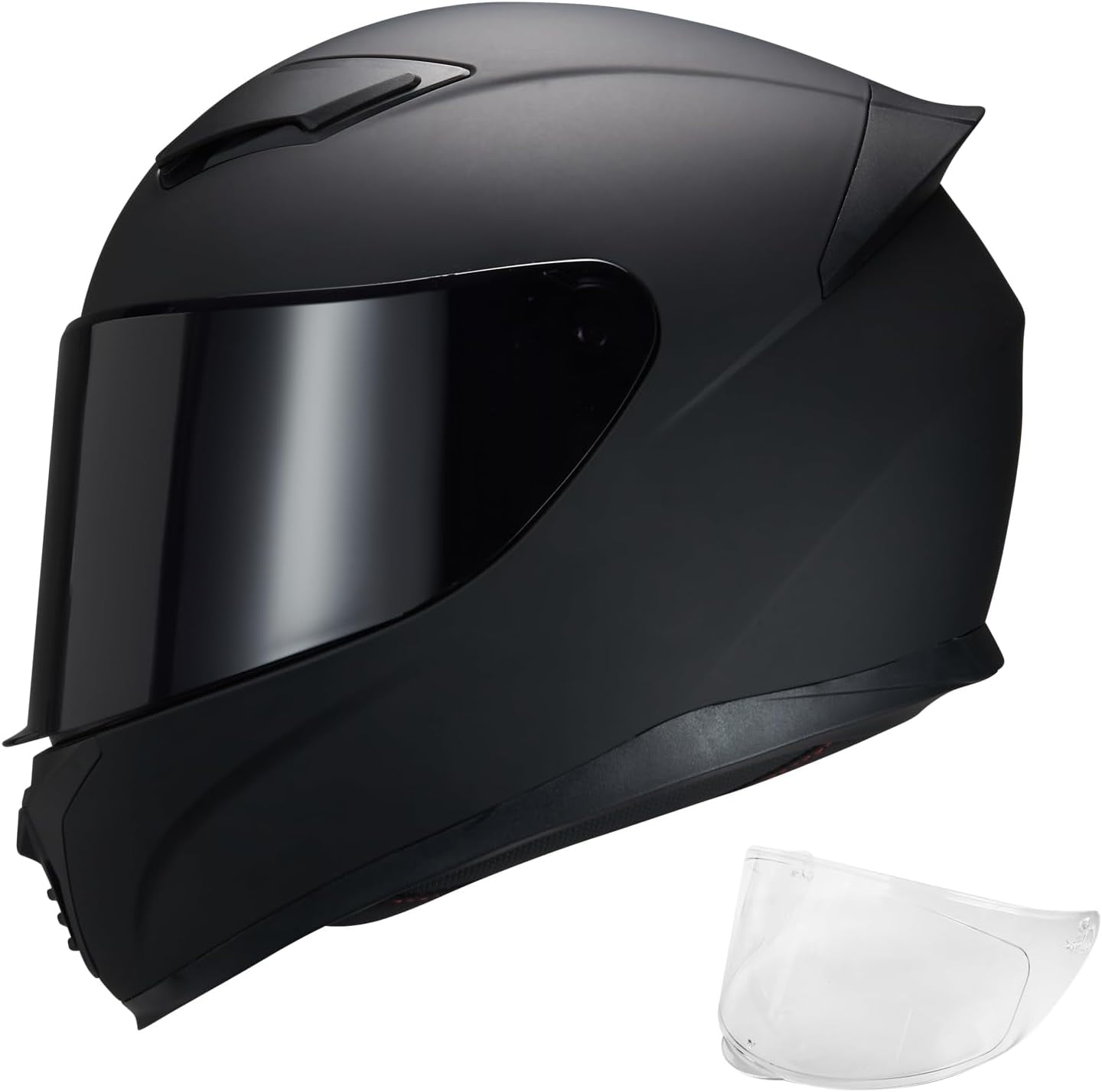 Full Face Motorcycle Helmet DOT Approved - Motorbike Racing & Street ...