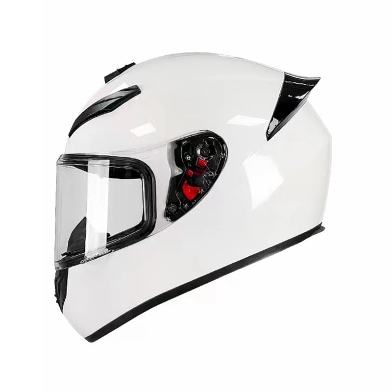 Full Face Motorcycle Helmet DOT Certified - ABS Shell, Visor and ...