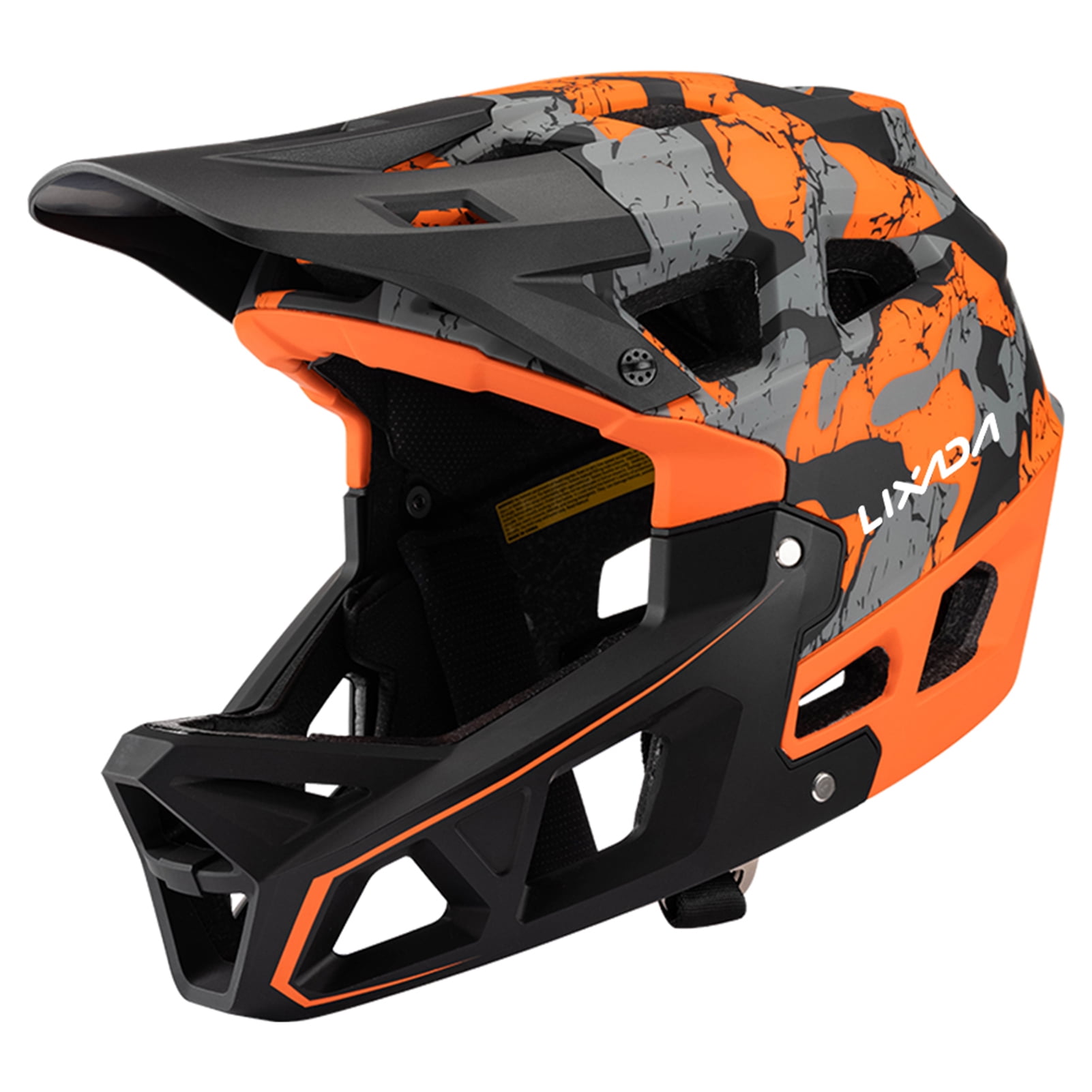 Full Face Mountain Bike Helmet Adult Racing Downhill MTB Helmet for ...