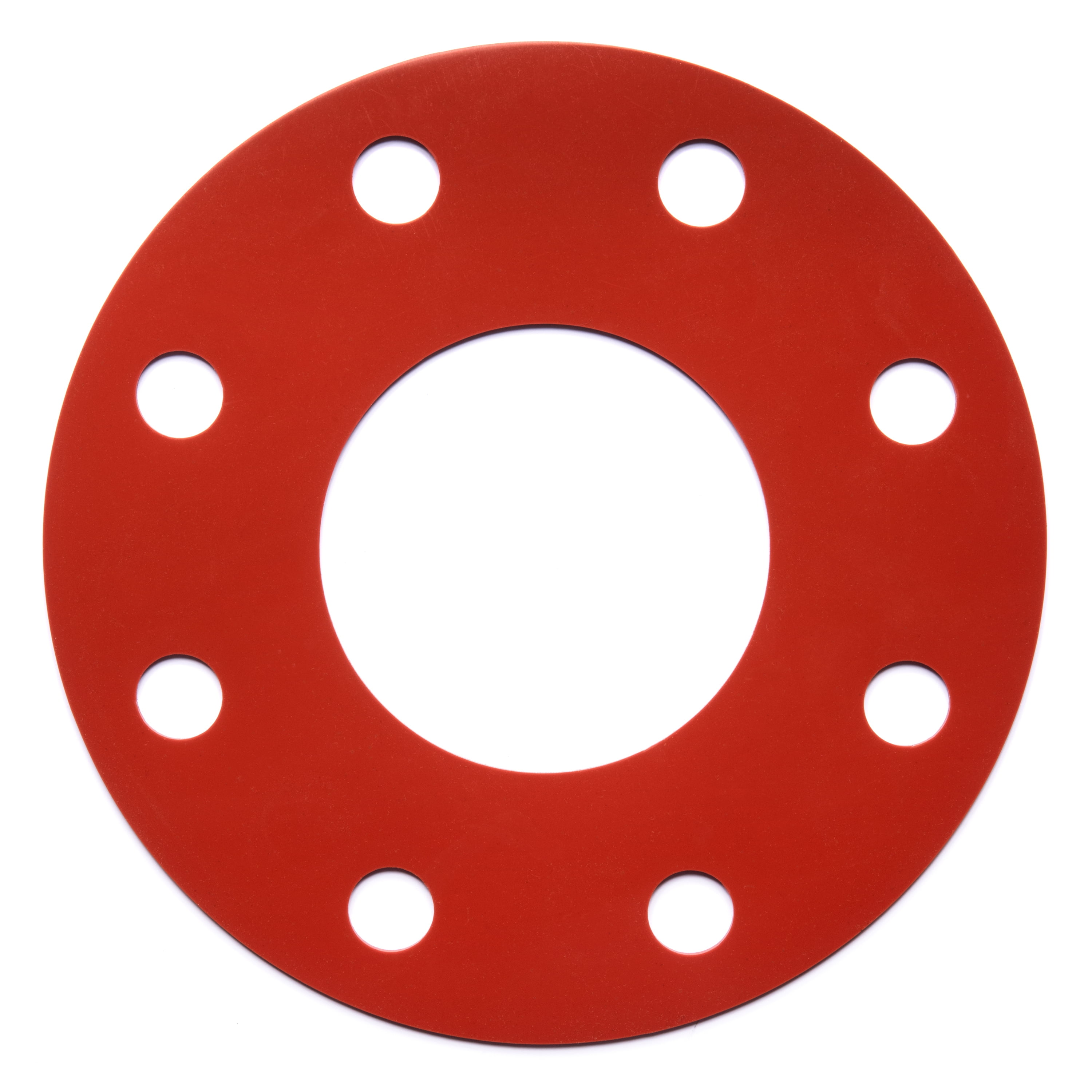 Full Face SBR Rubber Flange Gasket for 2" Pipe - 1/16" Thick - Class ...