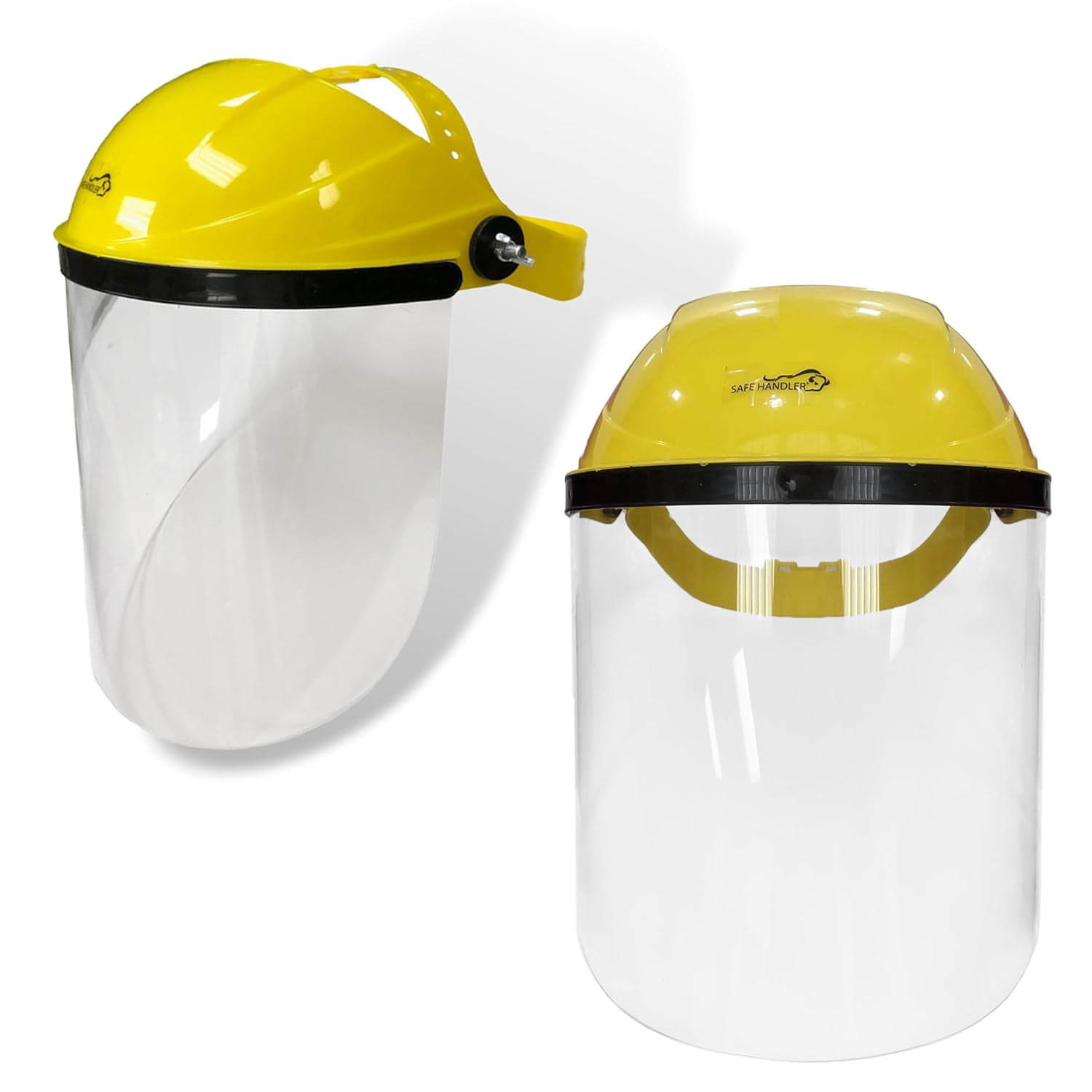 Full Face Shield Hard Visor, Reusable Full Facial Protection, Eyes ...