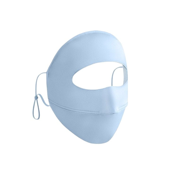Full Face Sun Protection Mask for Women, UV Blocking Face Covering ...