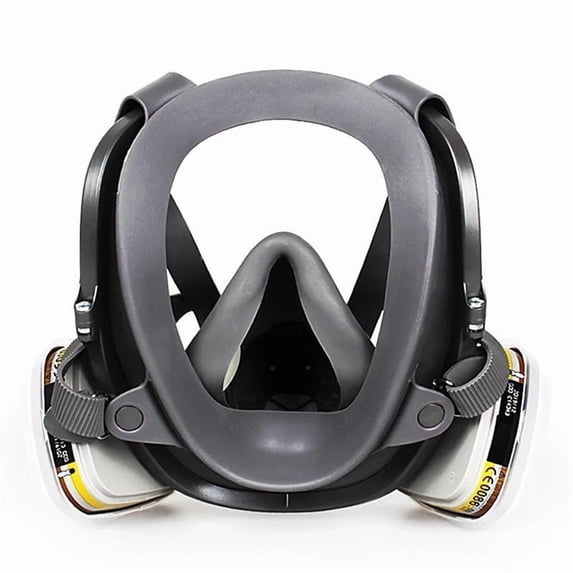 Full Facepiece Reusable Respirator With Wide Visibility, Chemical ...