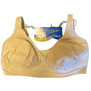 Playtex - Full Figure Full Support Seamless Cotton Jacquard Underwire ...