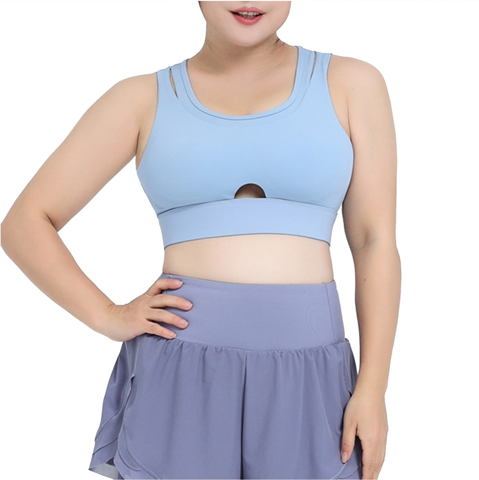 Full Figure Bras for Women Sports Underwear Plus Size Bralettes High ...