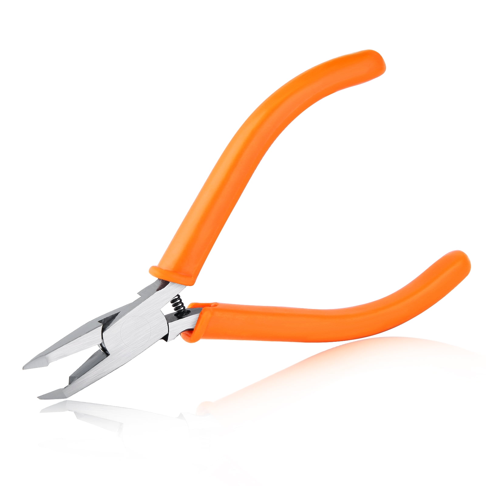 Full Flush Cut Chip Cutters 38 Degree Angled Jaws Cutting Pliers Angled ...