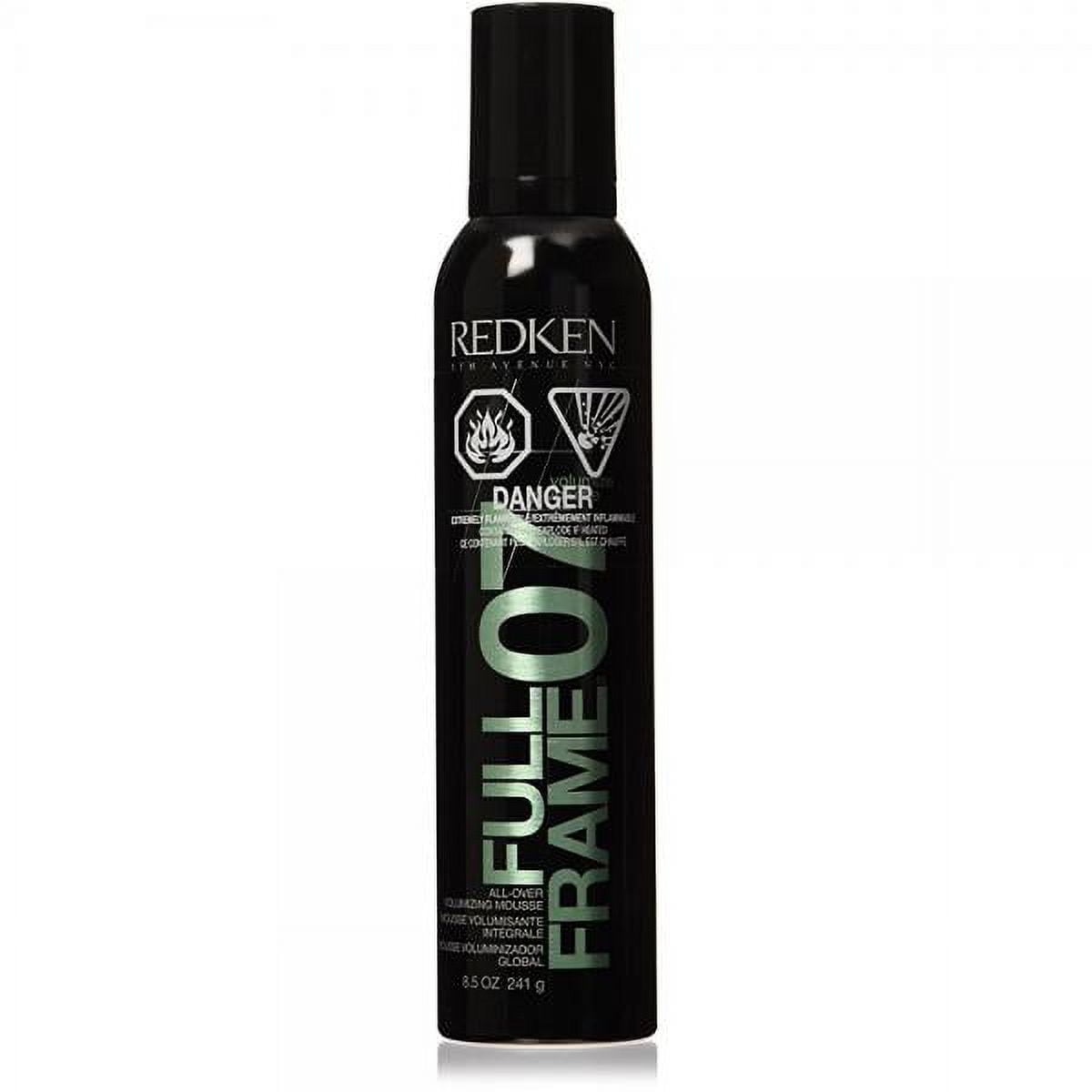 Full Frame 07 Protective Volumizing Mousse Unisex Mousse by Redken, 8.5 ...