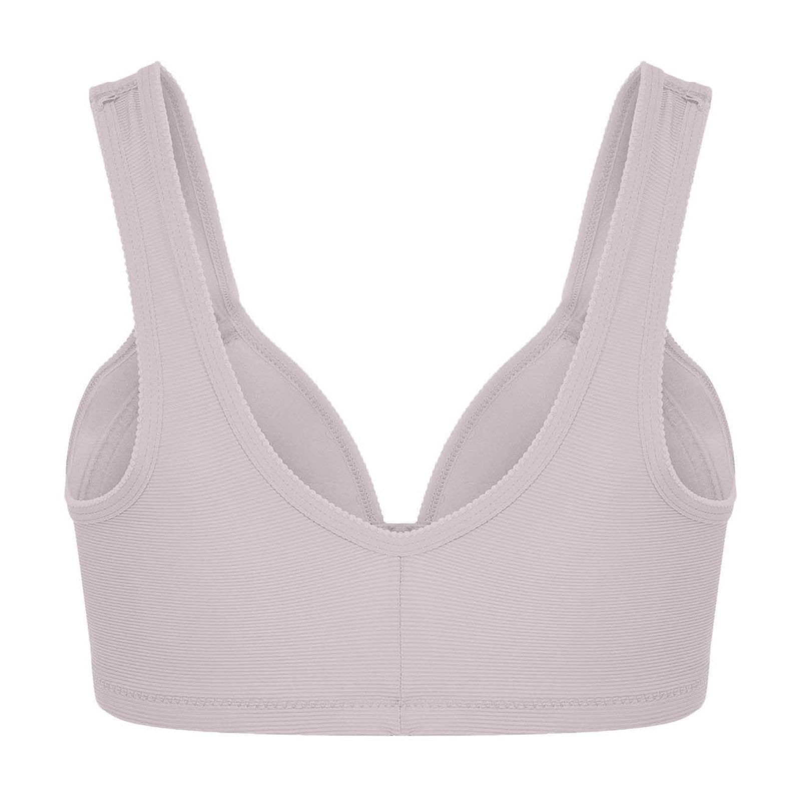 Full-Freedom Bra for Women, Solid Full-Coverage Bras, Front Closure ...
