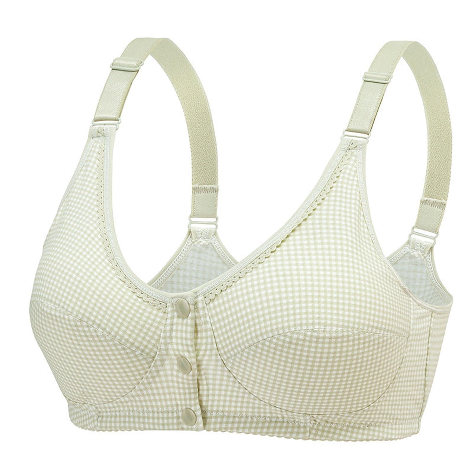 Full-Freedom Comfort Front Closure Bra for Women Wireless Bras No ...