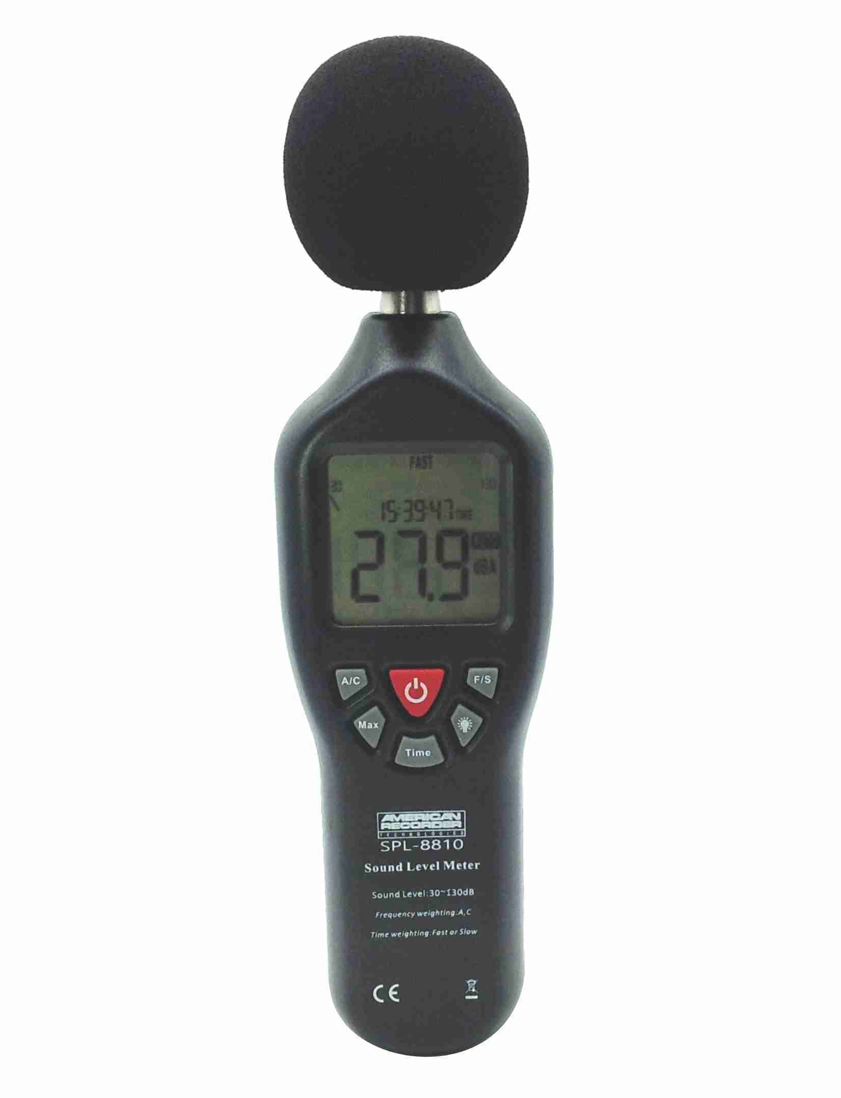 Full Function Digital Sound Level Meter - meets IEC 651 Type 2 standard ...