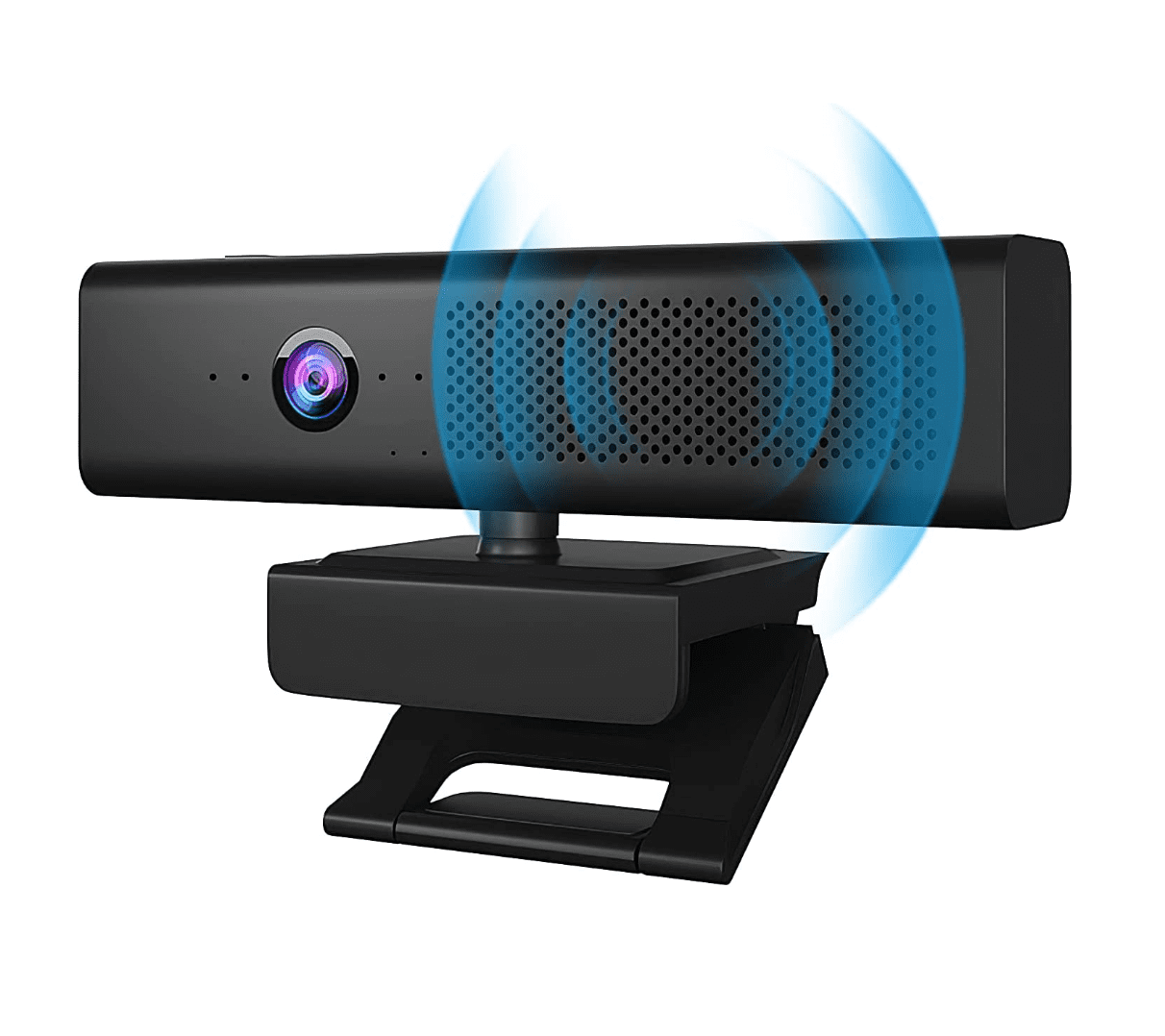 Full HD 1080P Computer Camera with 4 Built-in Omnidirectional ...