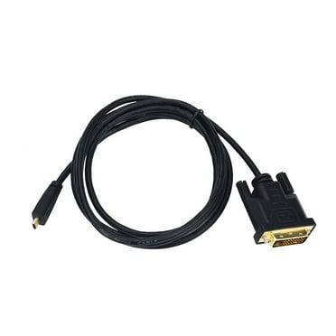 6Ft DVI-D Dual Link to HDMI M/M Cable, Gold Plated Connectors for PC ...