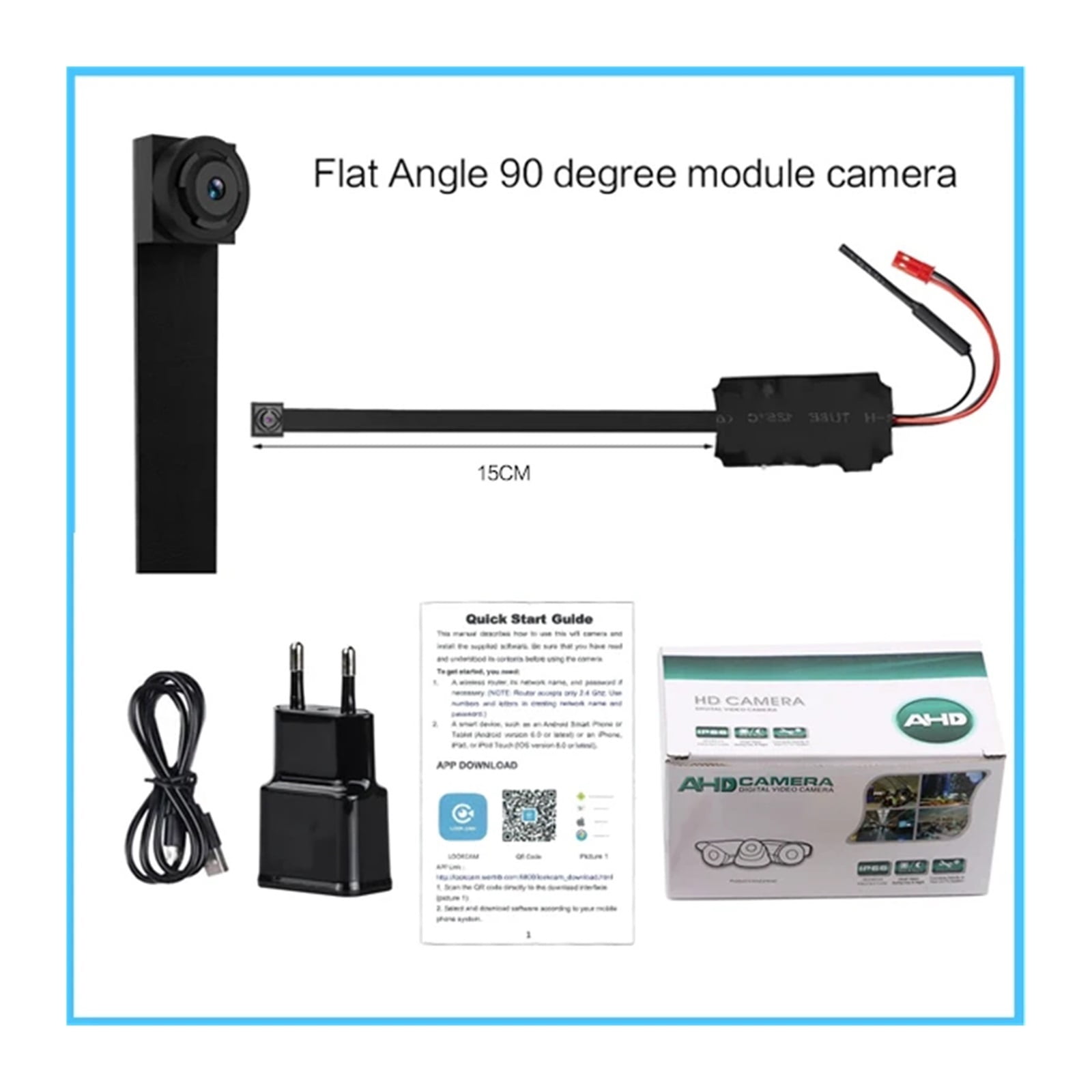 Full HD 1080P Secret Mini Camera Wireless Security Remote View 4K Cam ...