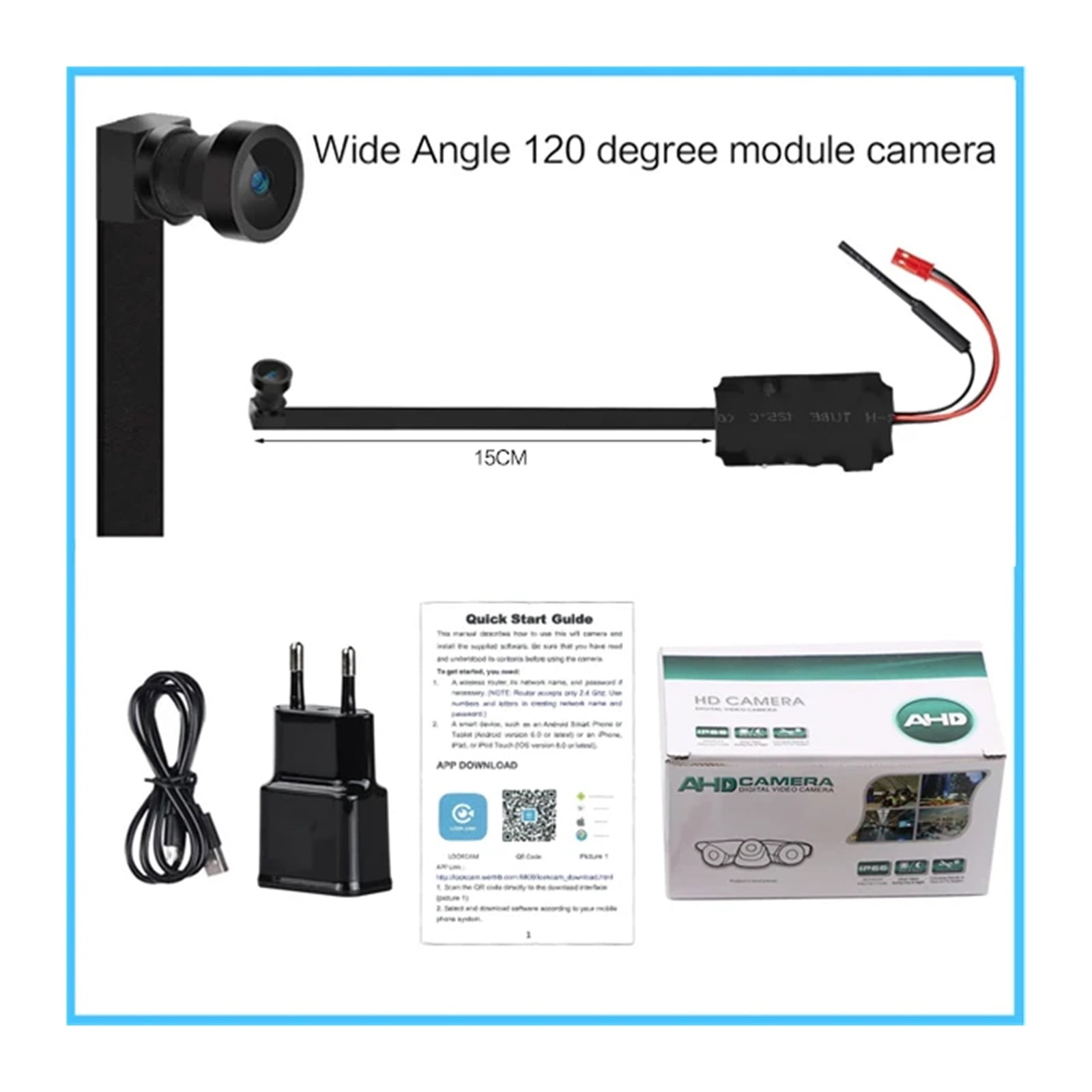 Full HD 1080P Secret Mini Camera Wireless Security Remote View 4K Cam ...