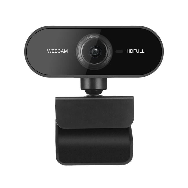 Full HD 1080P Desktop Webcam with Mic, Wide Angle Zoom, and Plug & Play ...