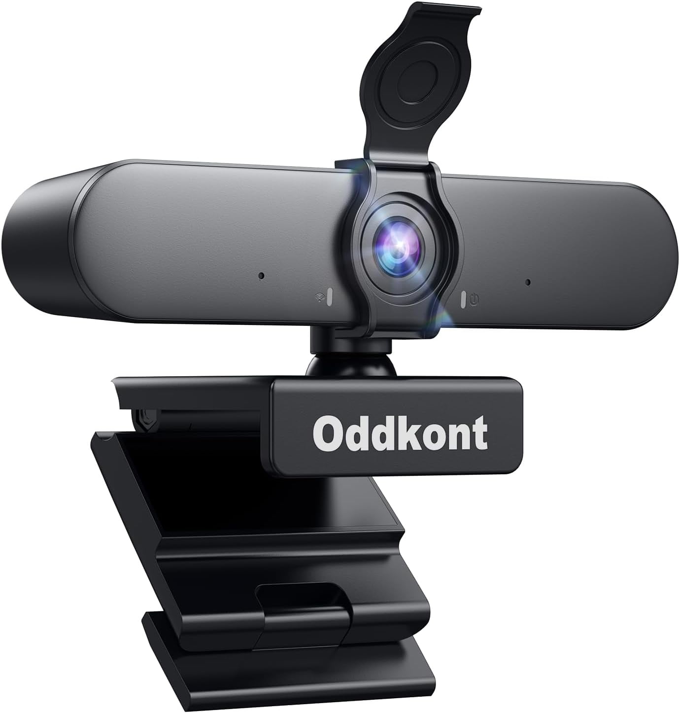 Full HD 1080P Webcam with Microphone, Auto-Light Balance, Rotatable ...