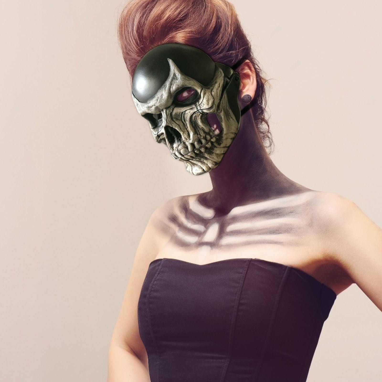 Full Head Mask/ with Masks Plush Toys Movable , Scary Masks Toys ...