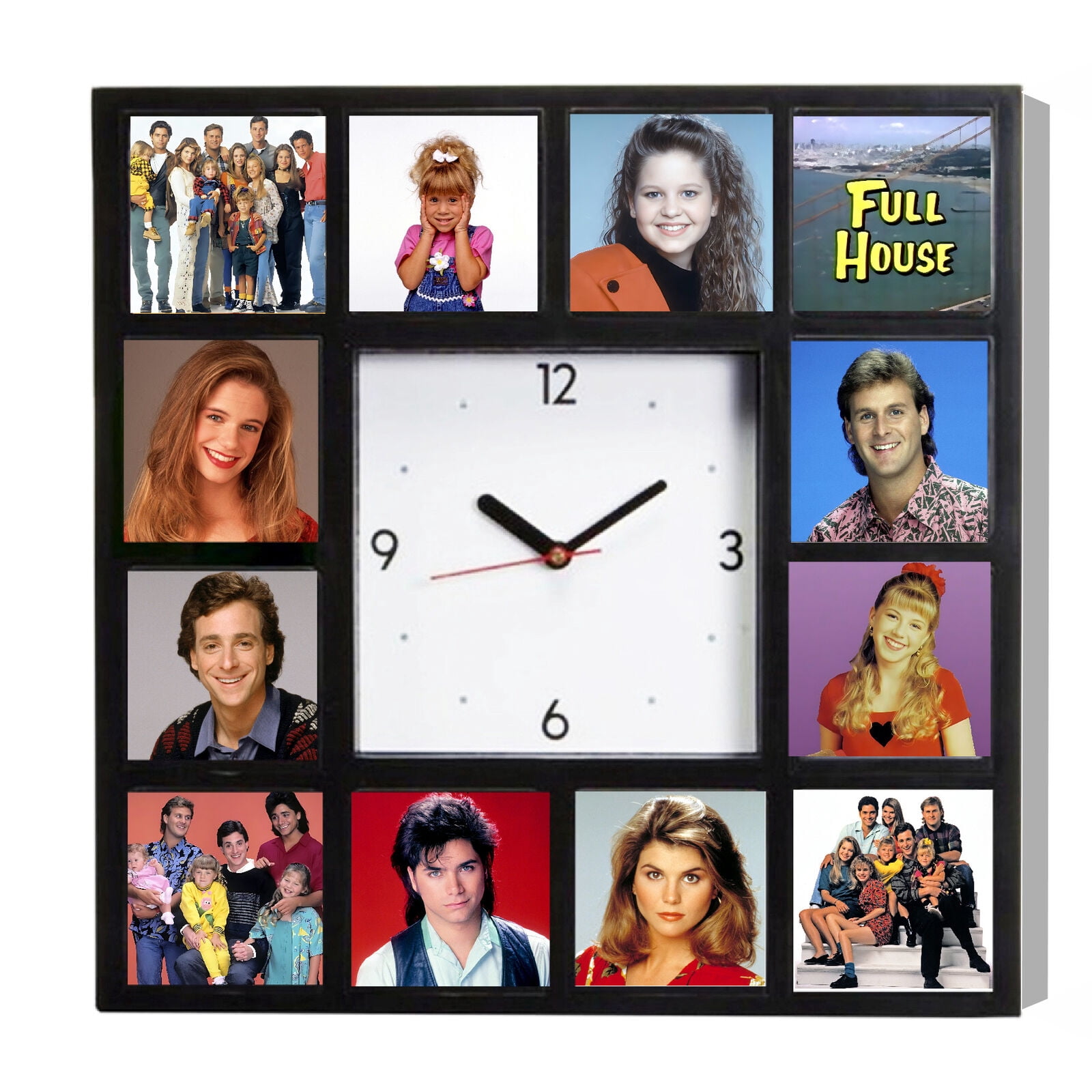 Full House TV Show Big Clock Danny DJ Michelle Jesse Stephanie Joey ...