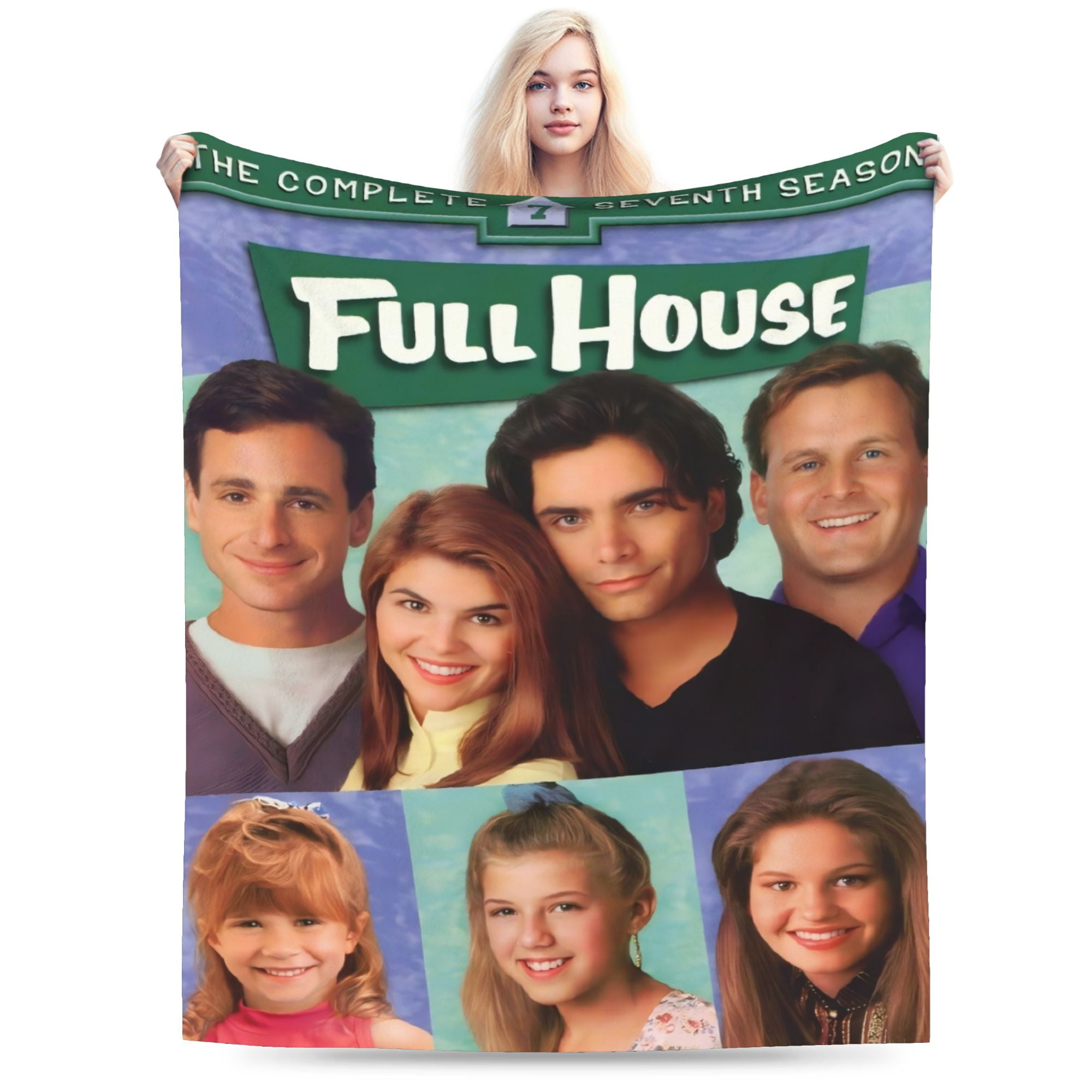 Full House TV Show Throw Blanket - Ultra-Soft Flannel Couch & Bedspread ...