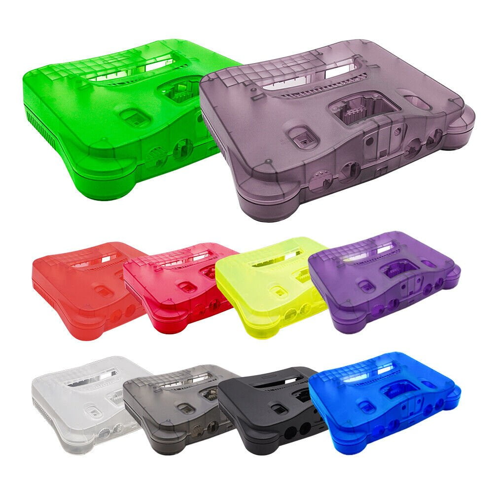 Full Housing Case N64 Shell Cover Replacement for Nintendo 64 Console ...